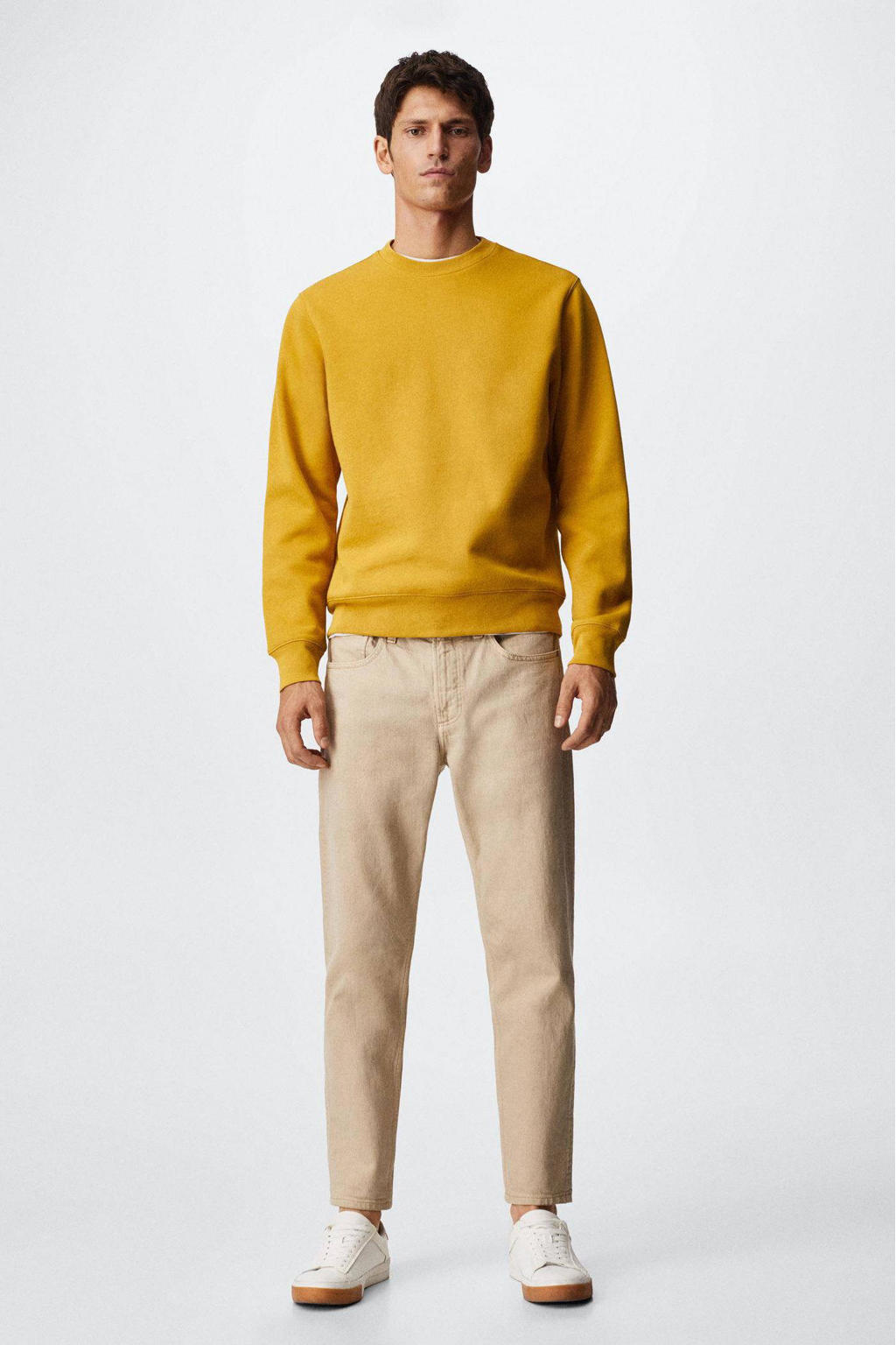 Mango Man sweater geel kopen? | Morgen in huis | wehkamp