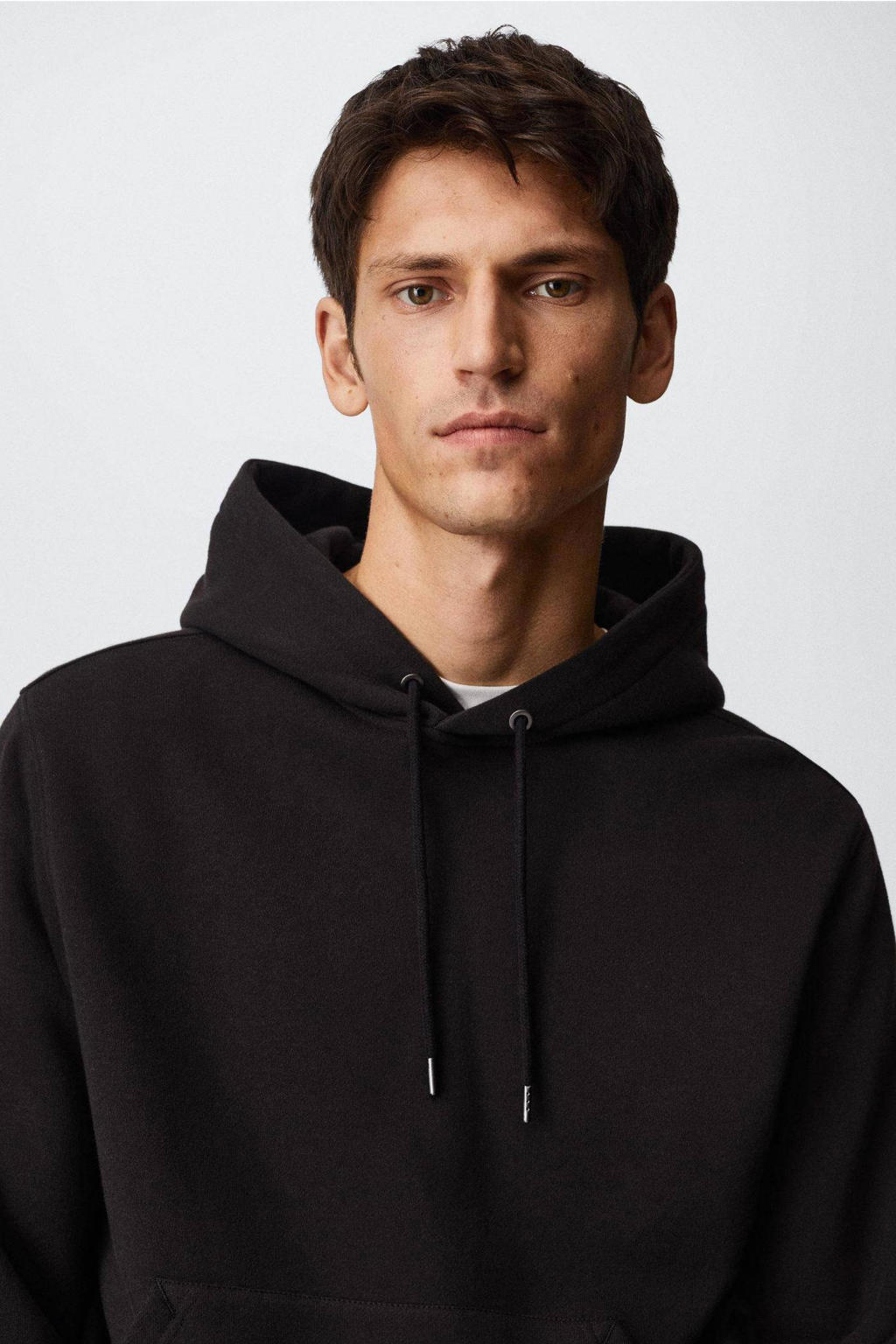 Mango Man hoodie zwart kopen? | Morgen in huis | wehkamp