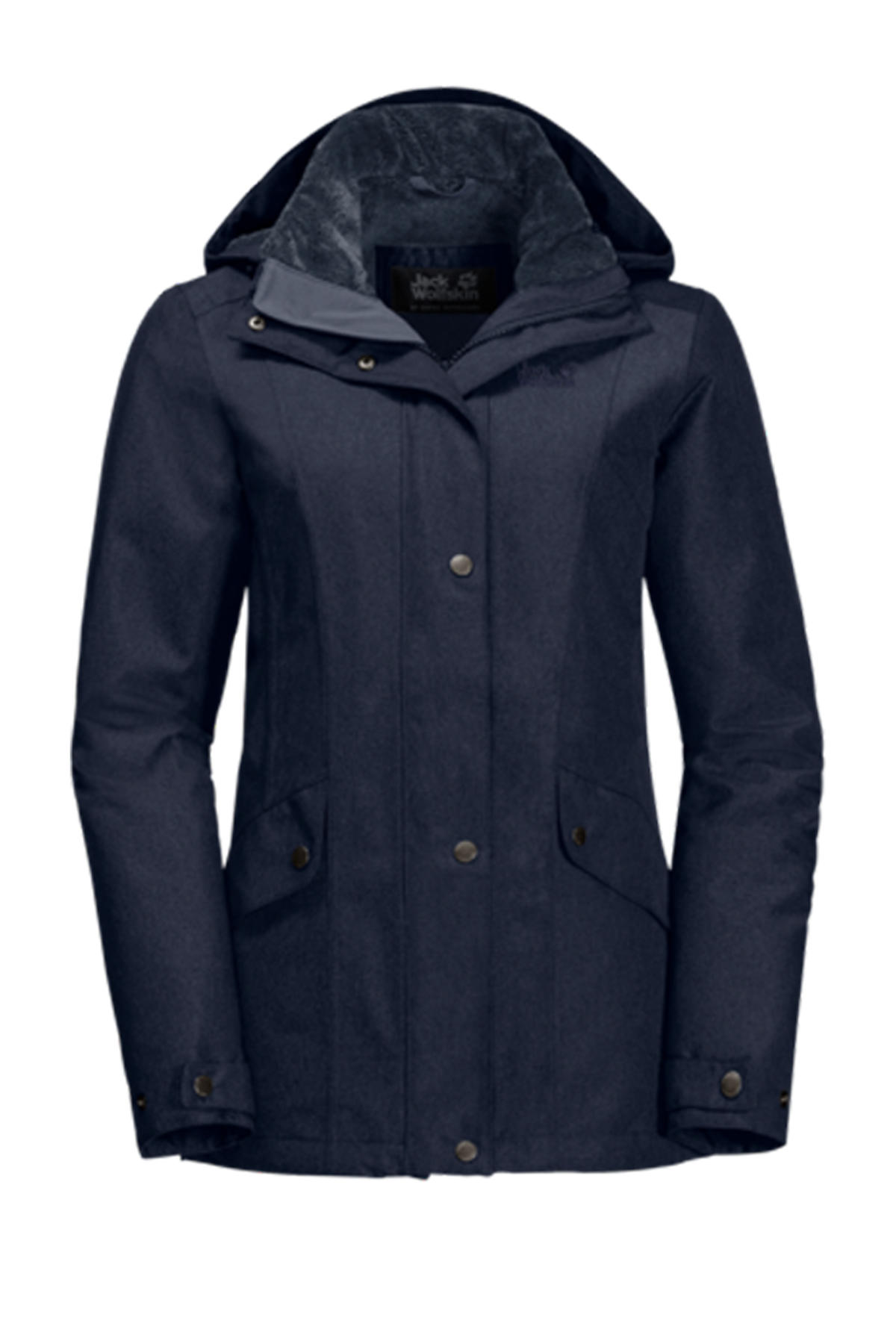 Jack Wolfskin outdoor jas Park Avenue donkerblauw | wehkamp
