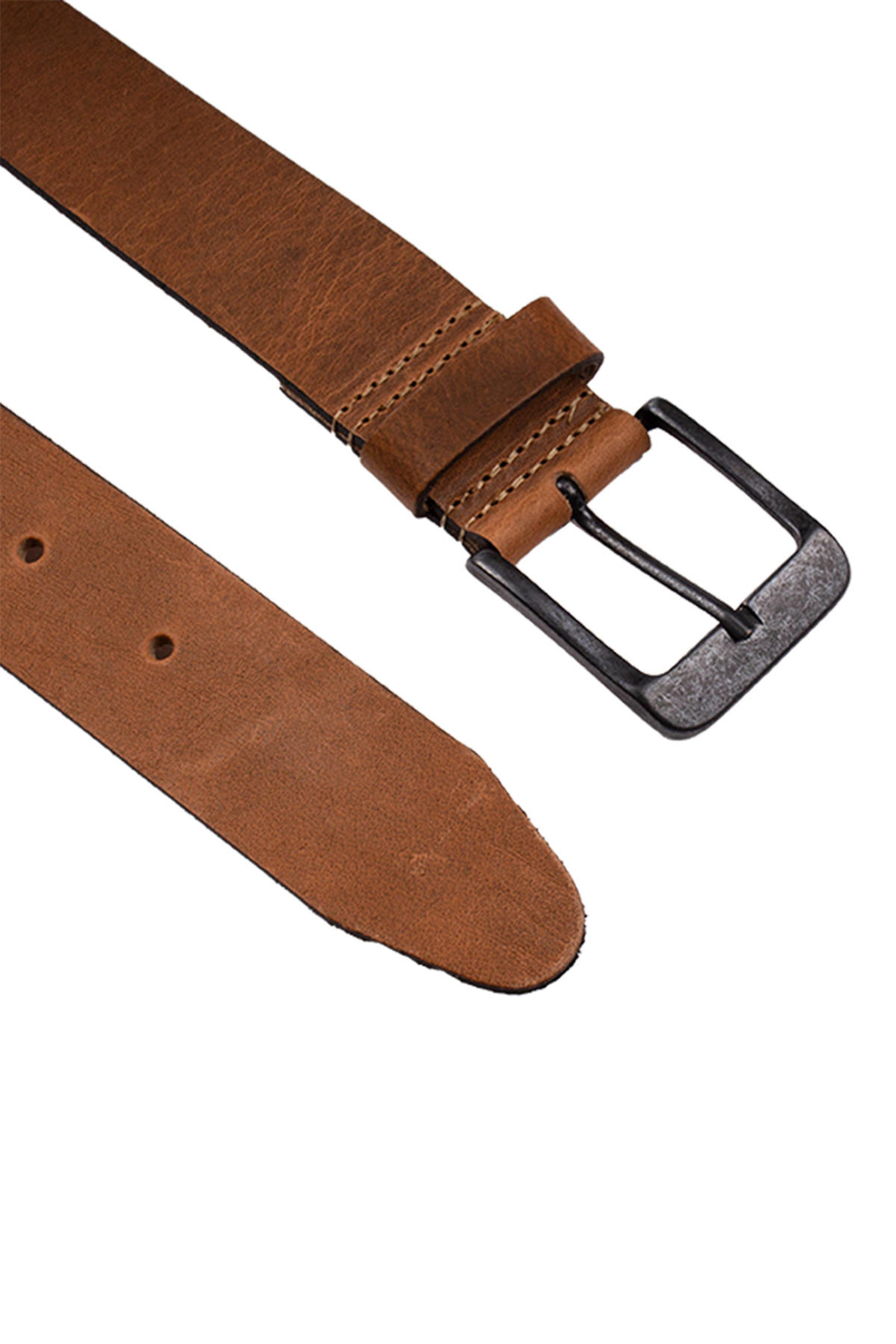 Presly & Sun leren riem cognac | wehkamp