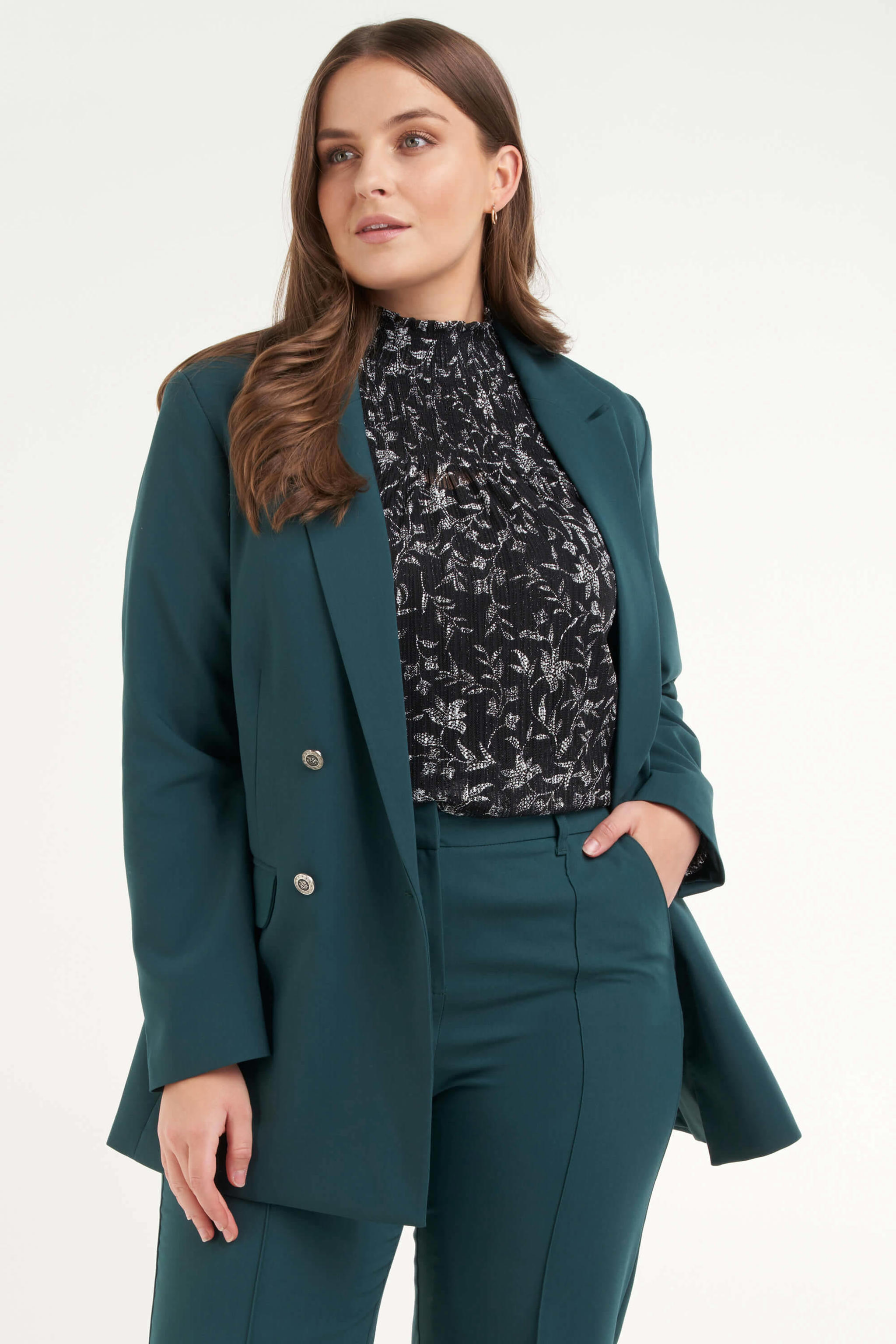 MS Mode blazer azuur blauw kopen? | Morgen in huis | wehkamp