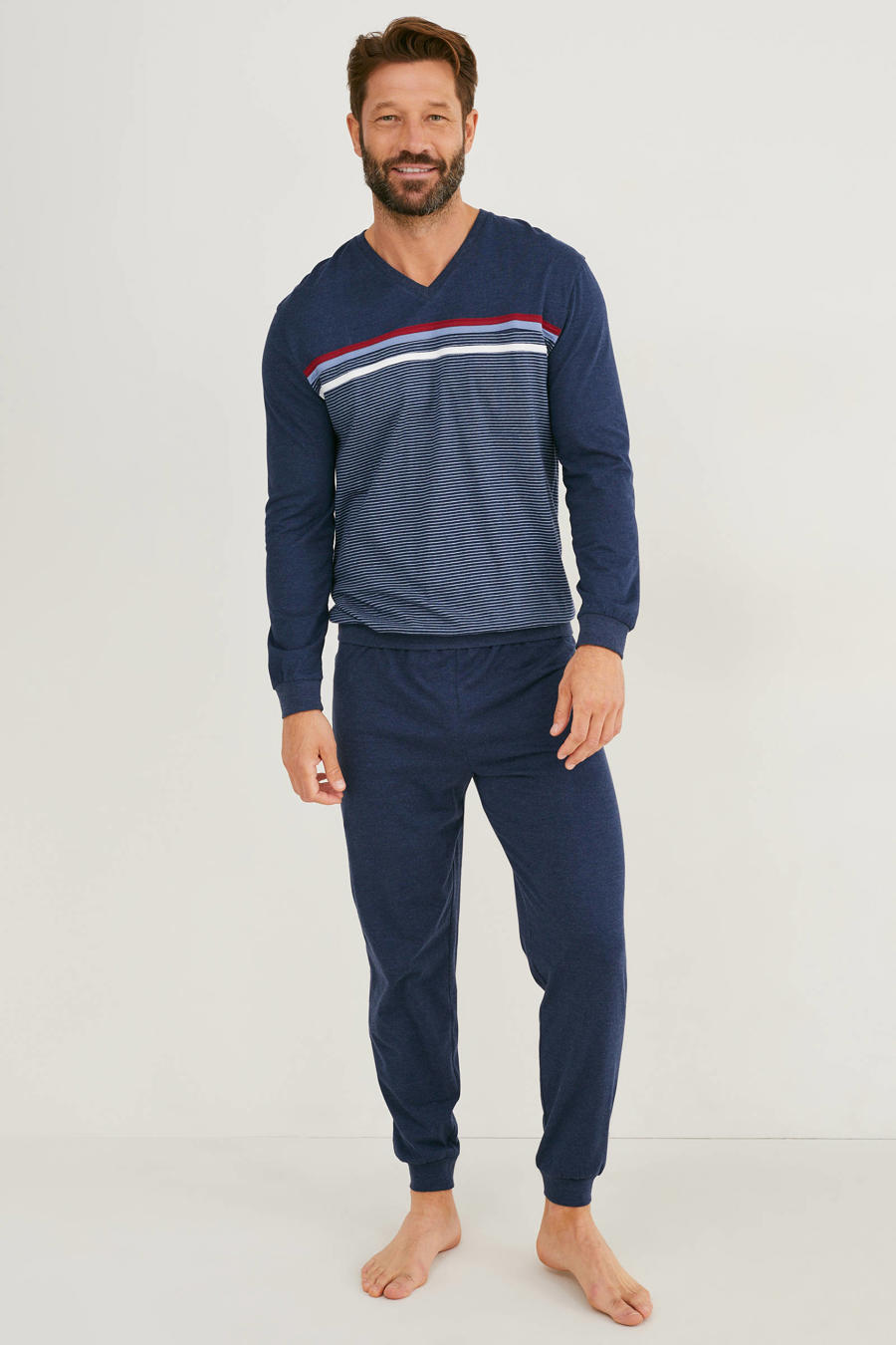 Pyjama's voor heren online kopen? | Morgen in huis | Wehkamp