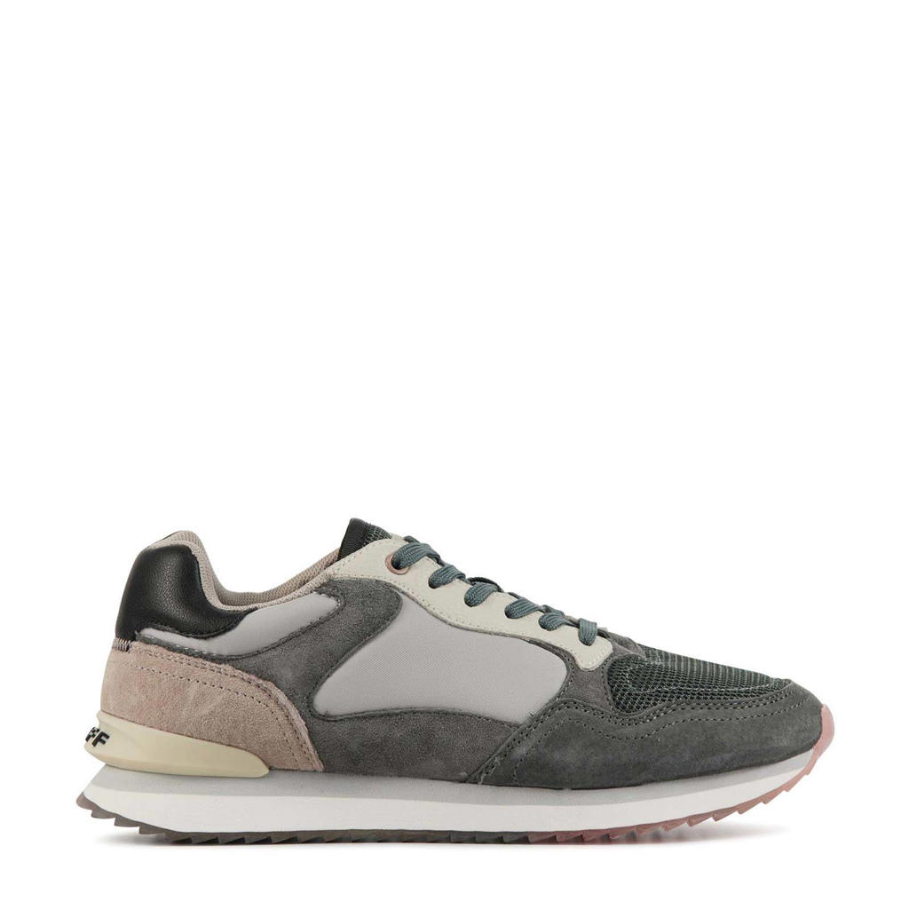 HOFF Seoul suède sneakers grijs/multi | wehkamp