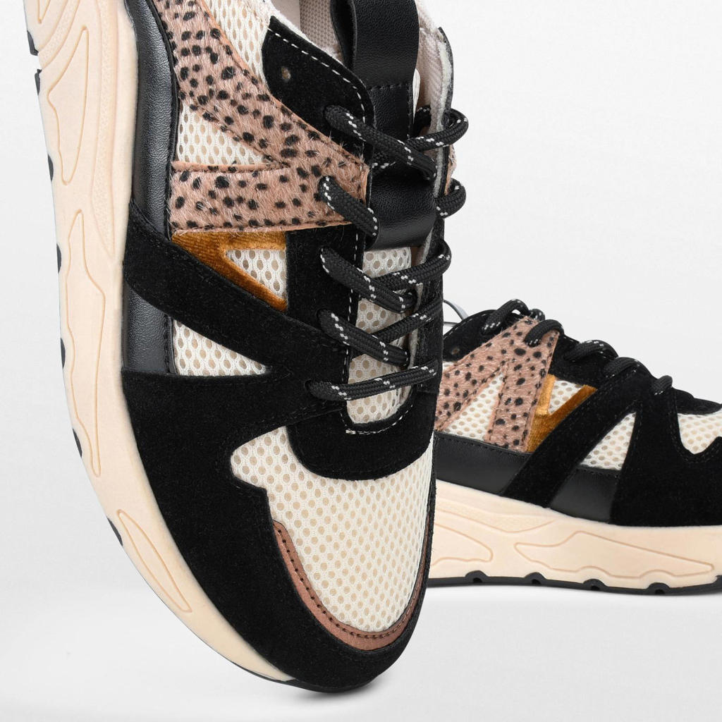 POSH by Poelman Carocel sneakers zwart/multi | wehkamp