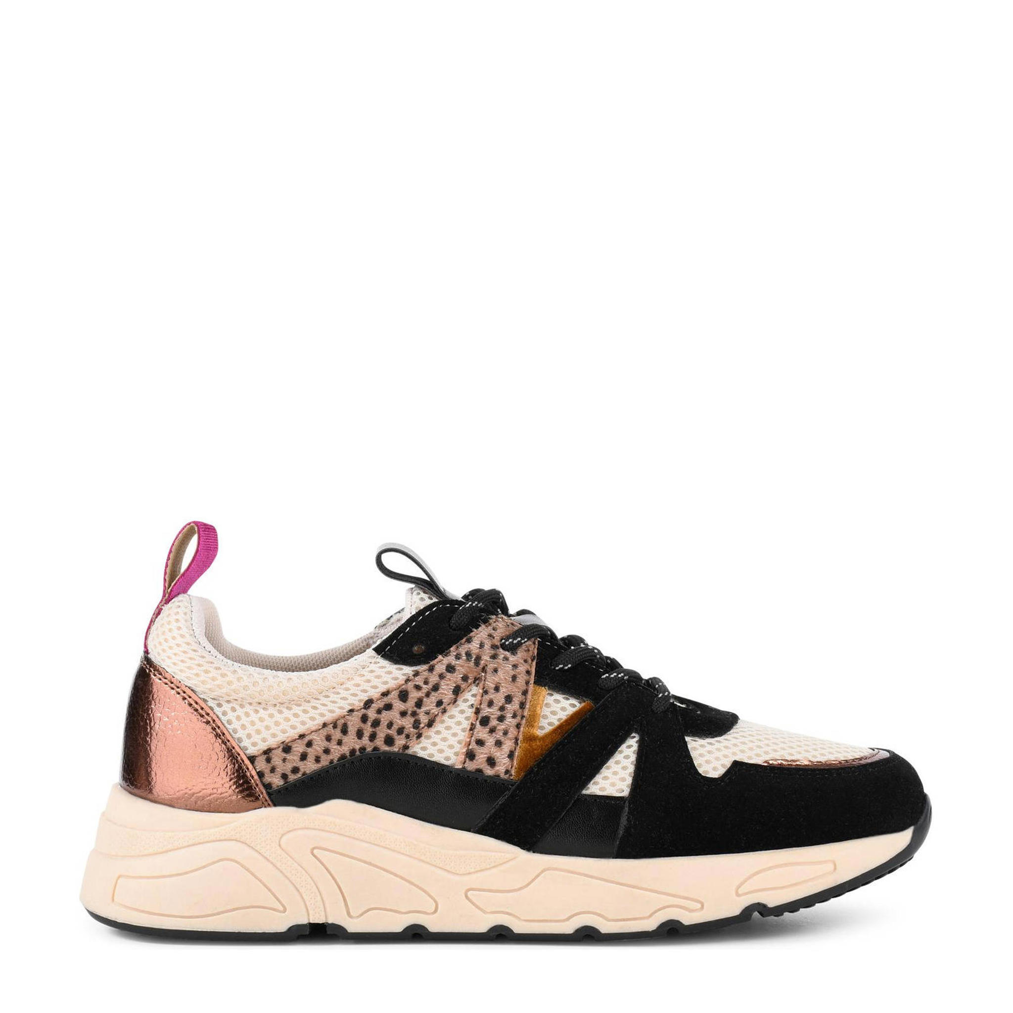 POSH by Poelman Carocel sneakers zwart/multi | wehkamp