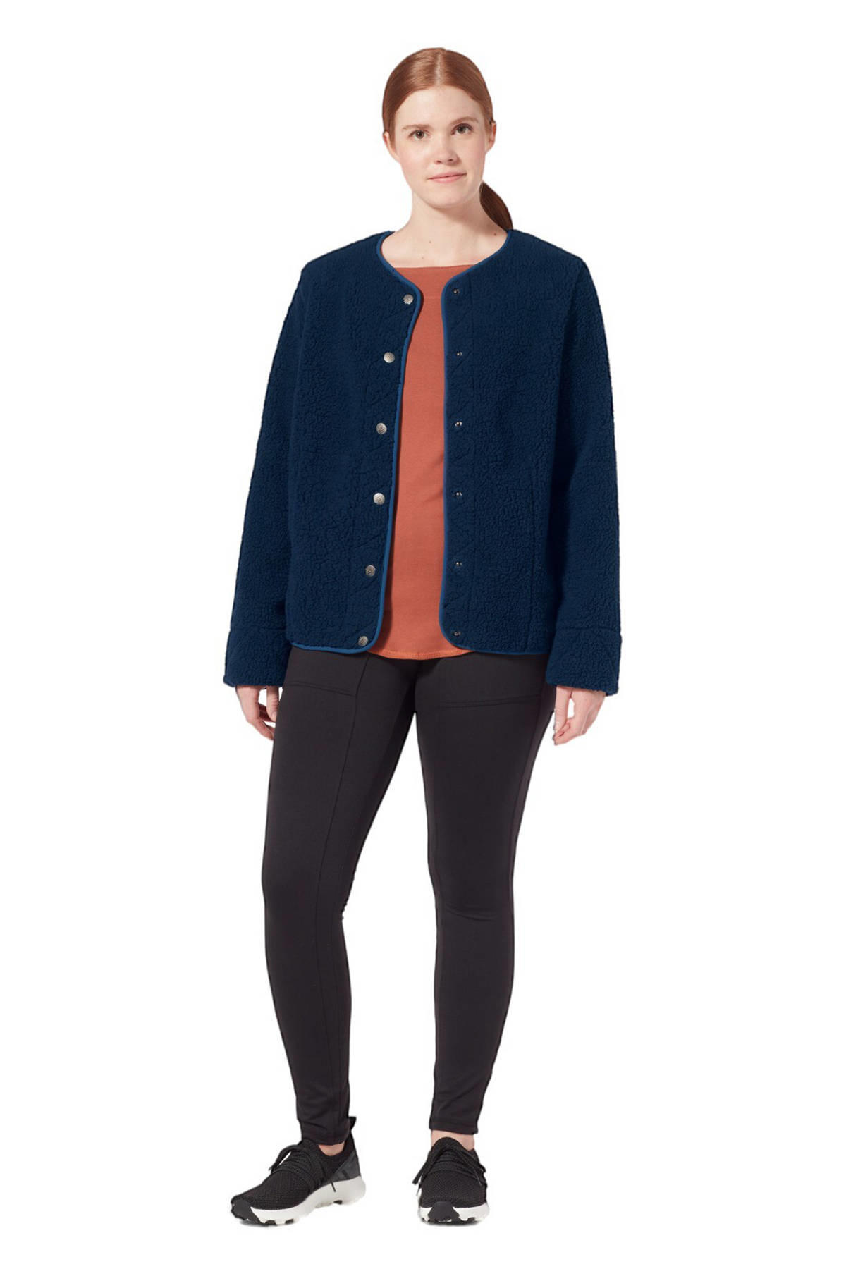 Royal Robbins teddy vest donkerblauw | wehkamp