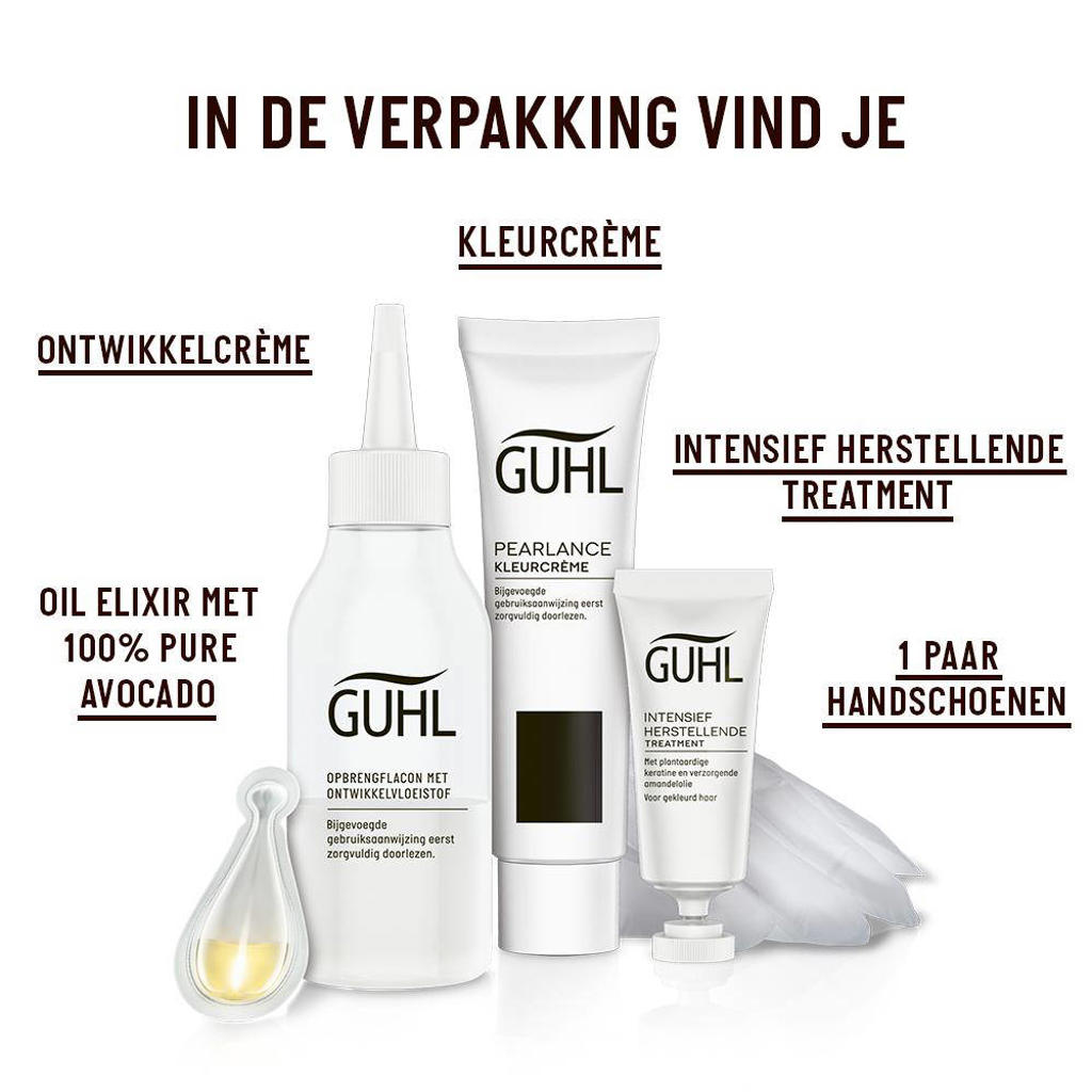 Guhl Pearlance Intensieve Crème haarkleuring - N47 Cacaobruin ...