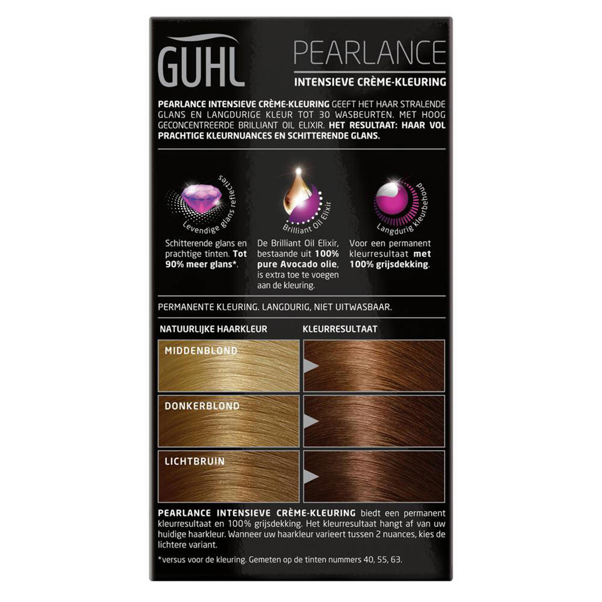 Guhl Pearlance Intensieve Crème haarkleuring - N67 Donkergoudblond ...