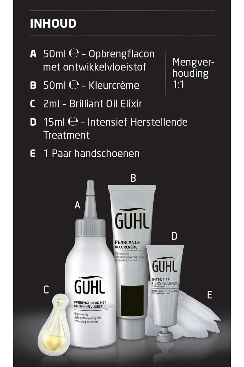 Guhl Pearlance Intensieve Crème haarkleuring - N67 Donkergoudblond ...