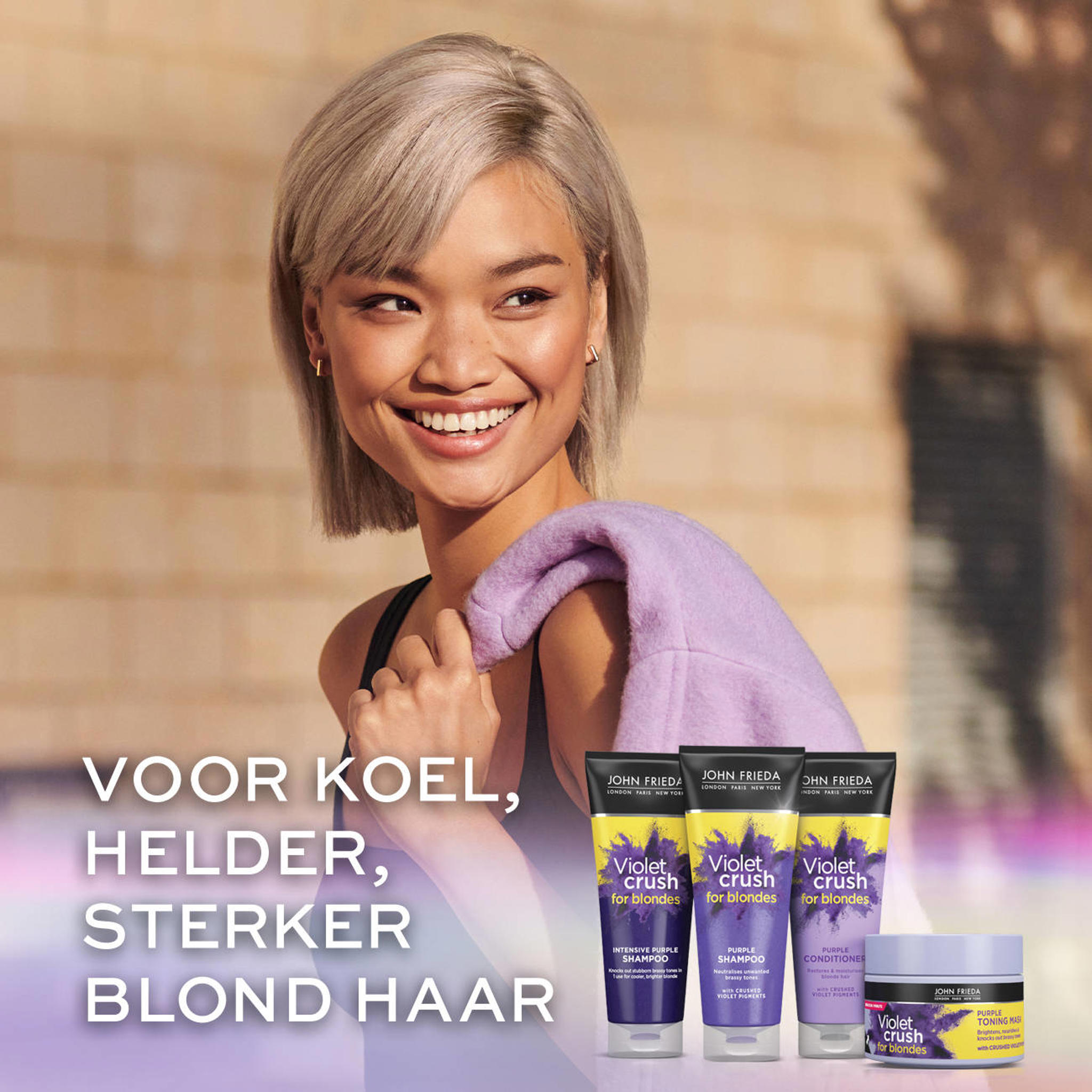 John Frieda Violet Crush Intense Purple shampoo - 250 ml | wehkamp