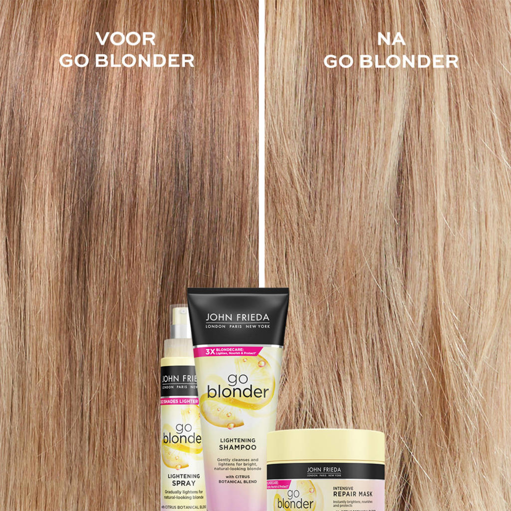 John Frieda Sheer Blonde Go Blonder Lightening Spray - 100 ml | wehkamp