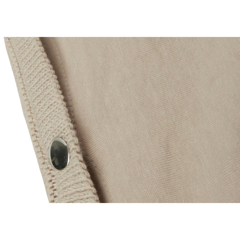 Jollein gebreide aankleedkussenhoes 50x70 cm Pure Knit Nougat GOTS ...