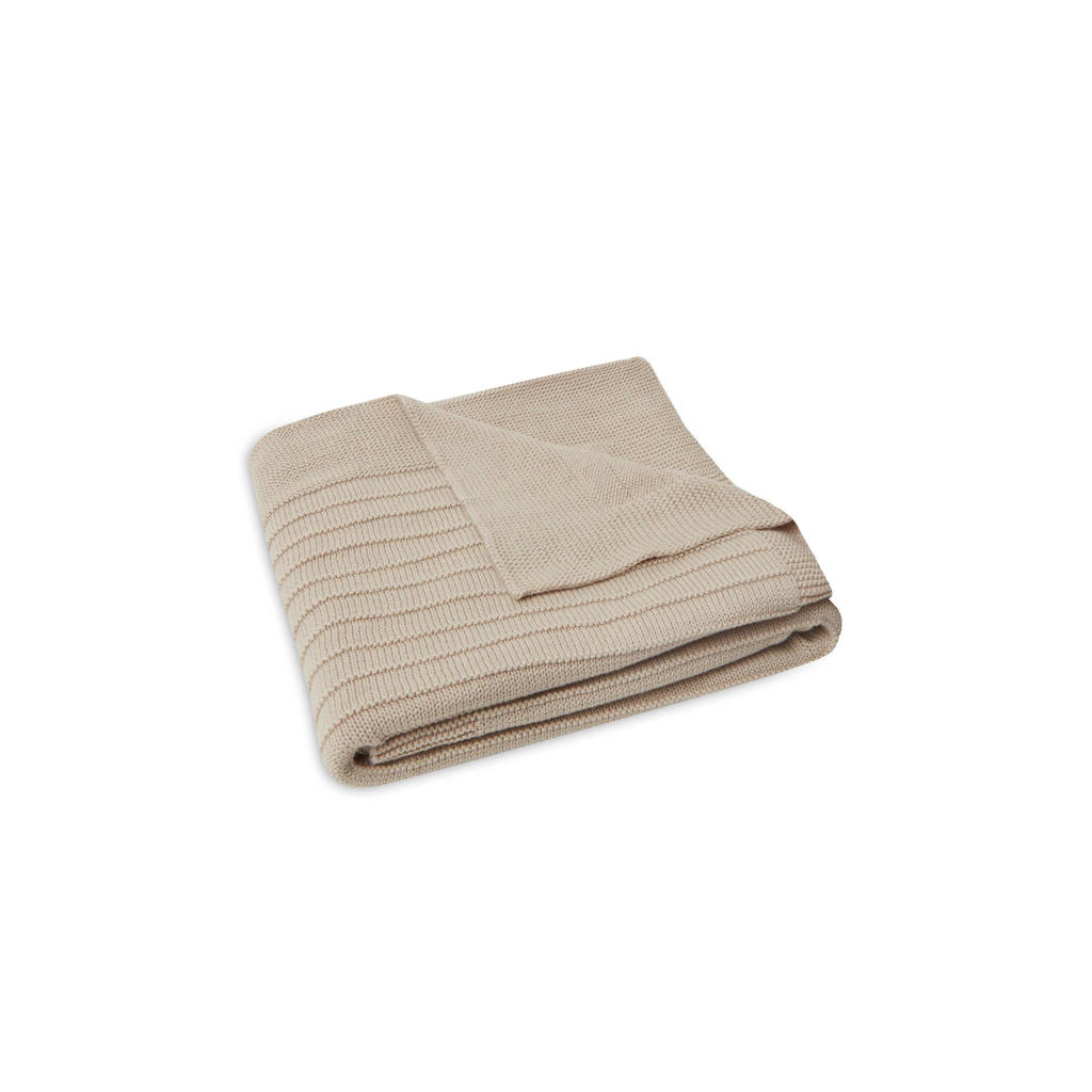Jollein wiegdeken Pure Knit Nougat | wehkamp