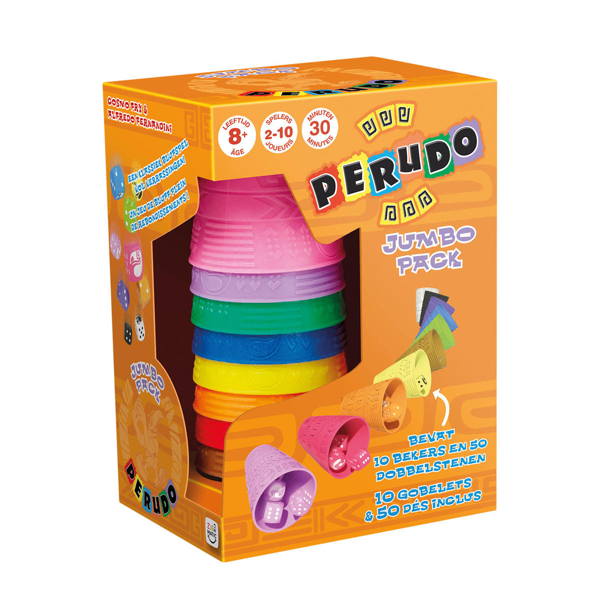Zygomatic Board Game Studio Perudo Jumbo NL/FR dobbelspel | wehkamp