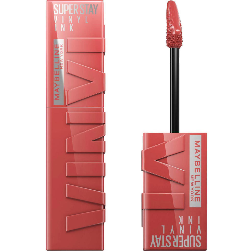 Maybelline New York SuperStay Vinyl Ink Lipstick - 15 Peachy | wehkamp