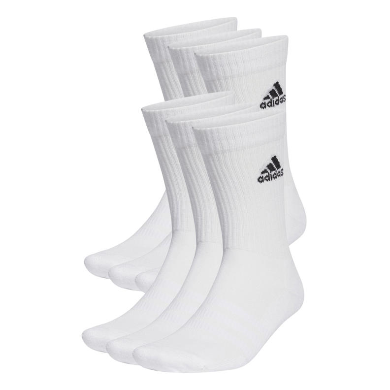adidas Performance sportsokken - set van 6 wit | wehkamp