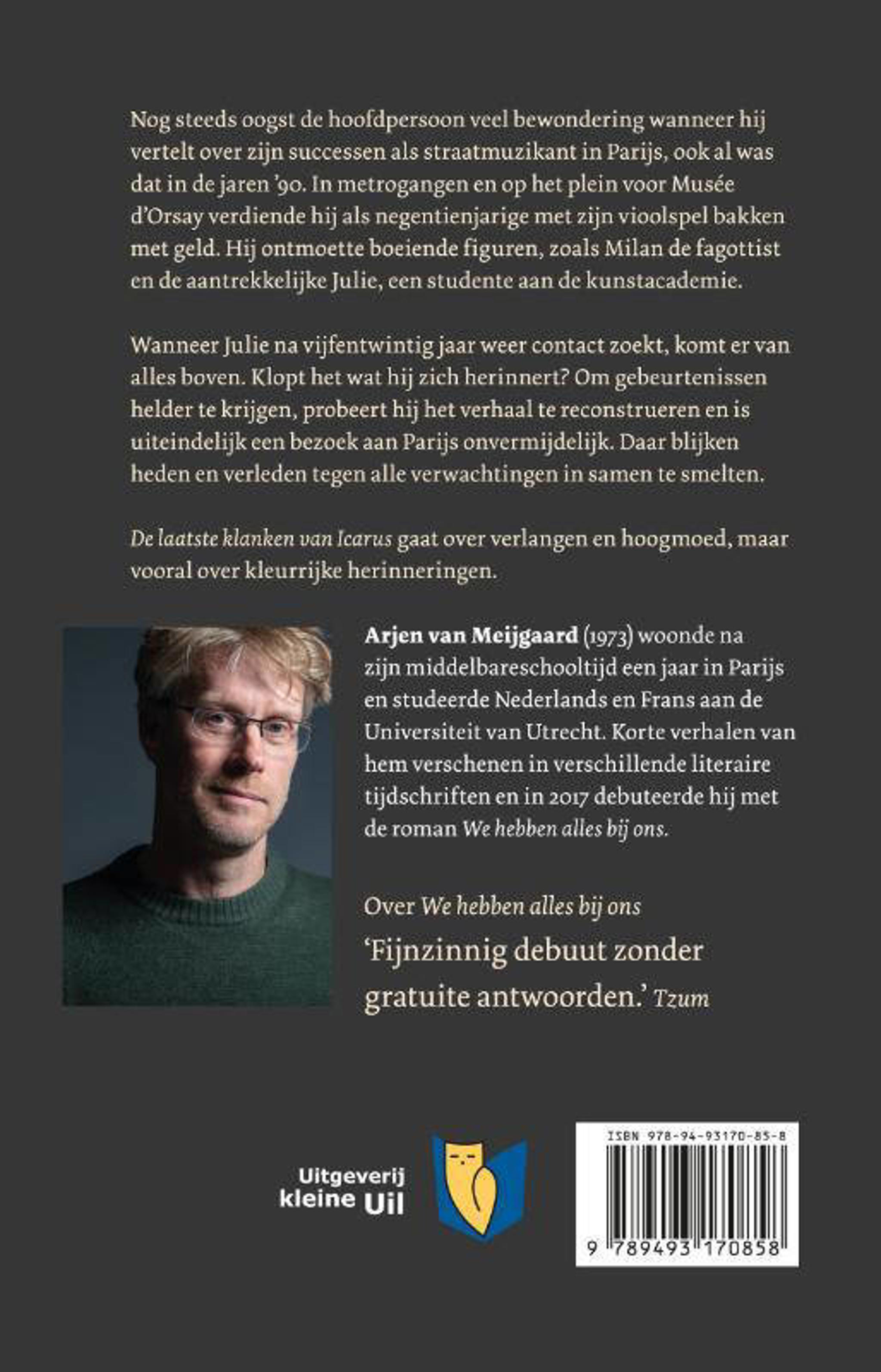 Arjen van Meijgaard De laatste klanken van Icarus | wehkamp