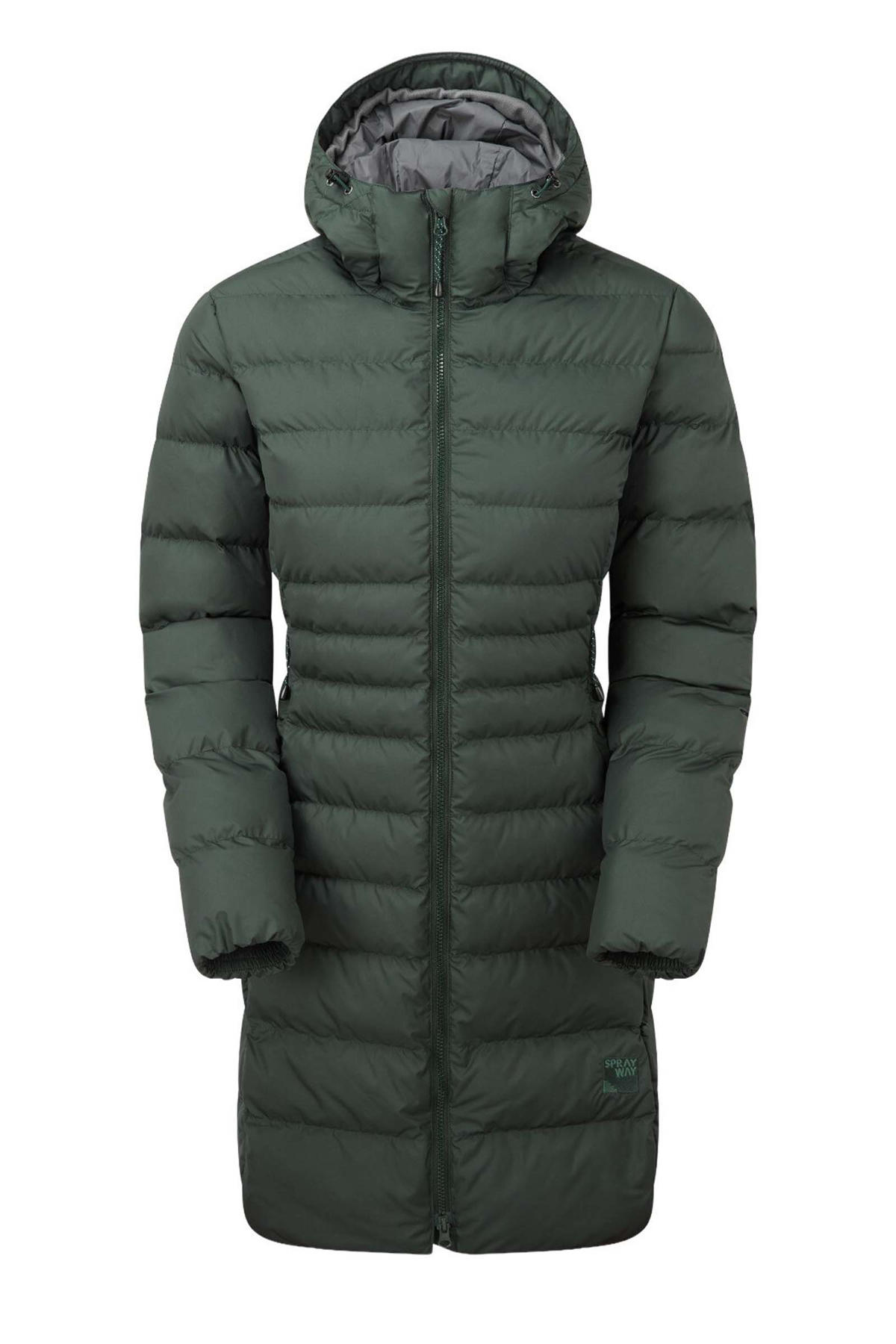 Sprayway padded jas Misten grijsblauw | wehkamp