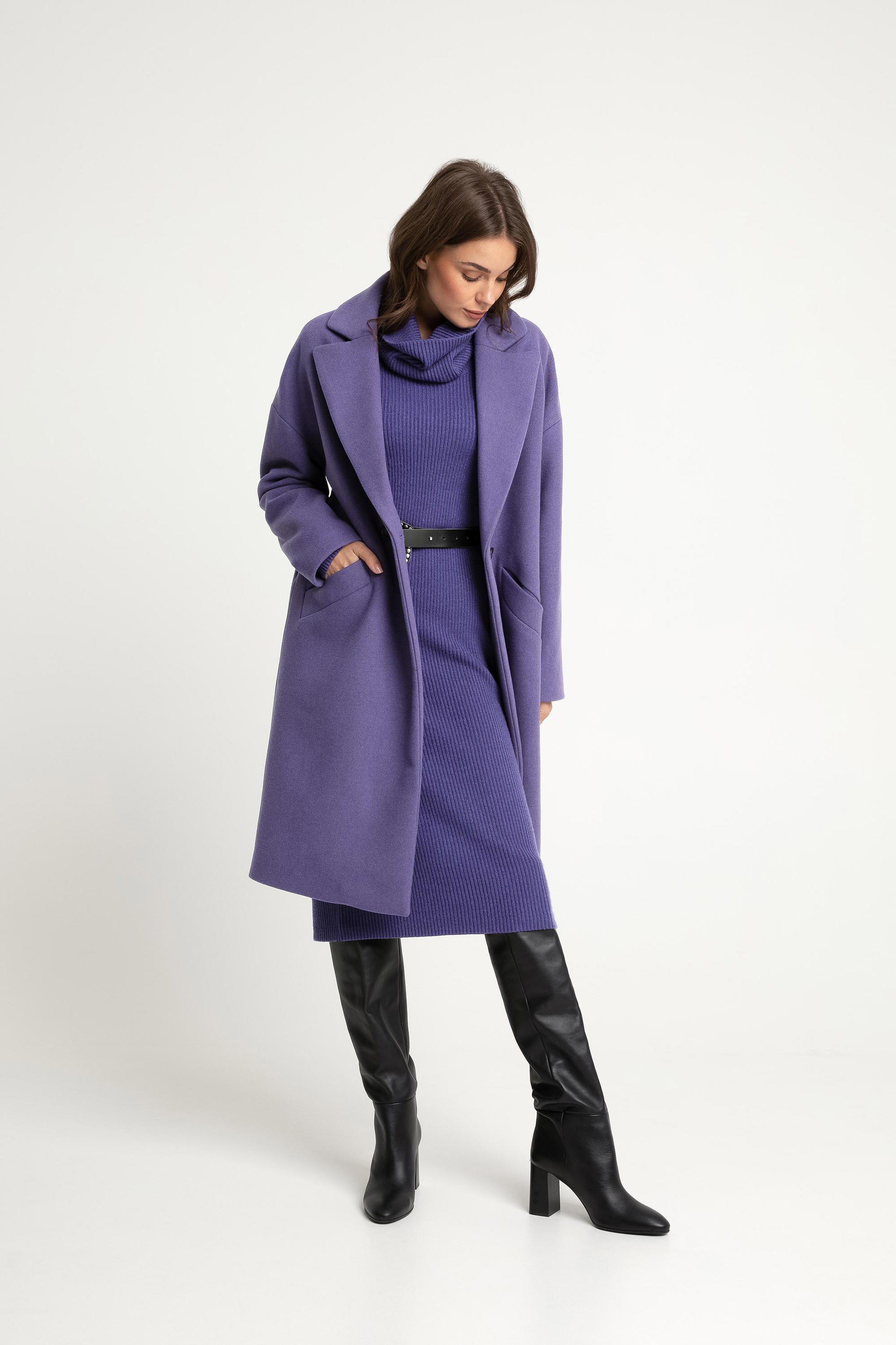 Expresso mantel met wol paars | wehkamp