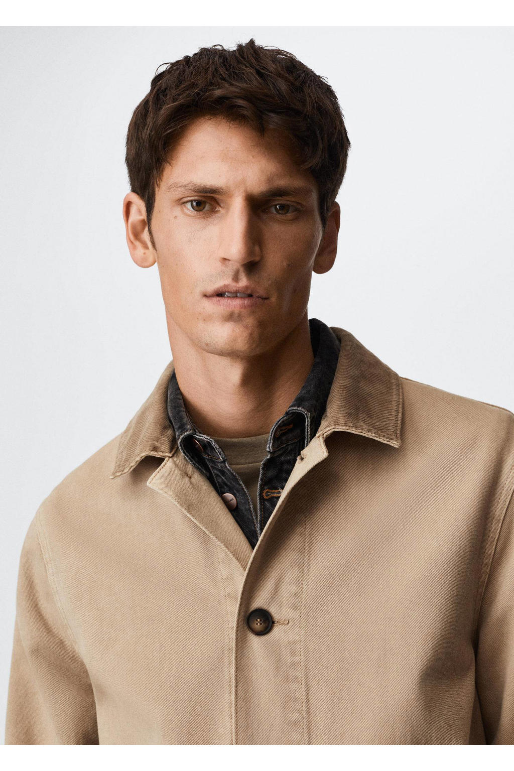 Mango Man jas beige kopen? | Morgen in huis | wehkamp