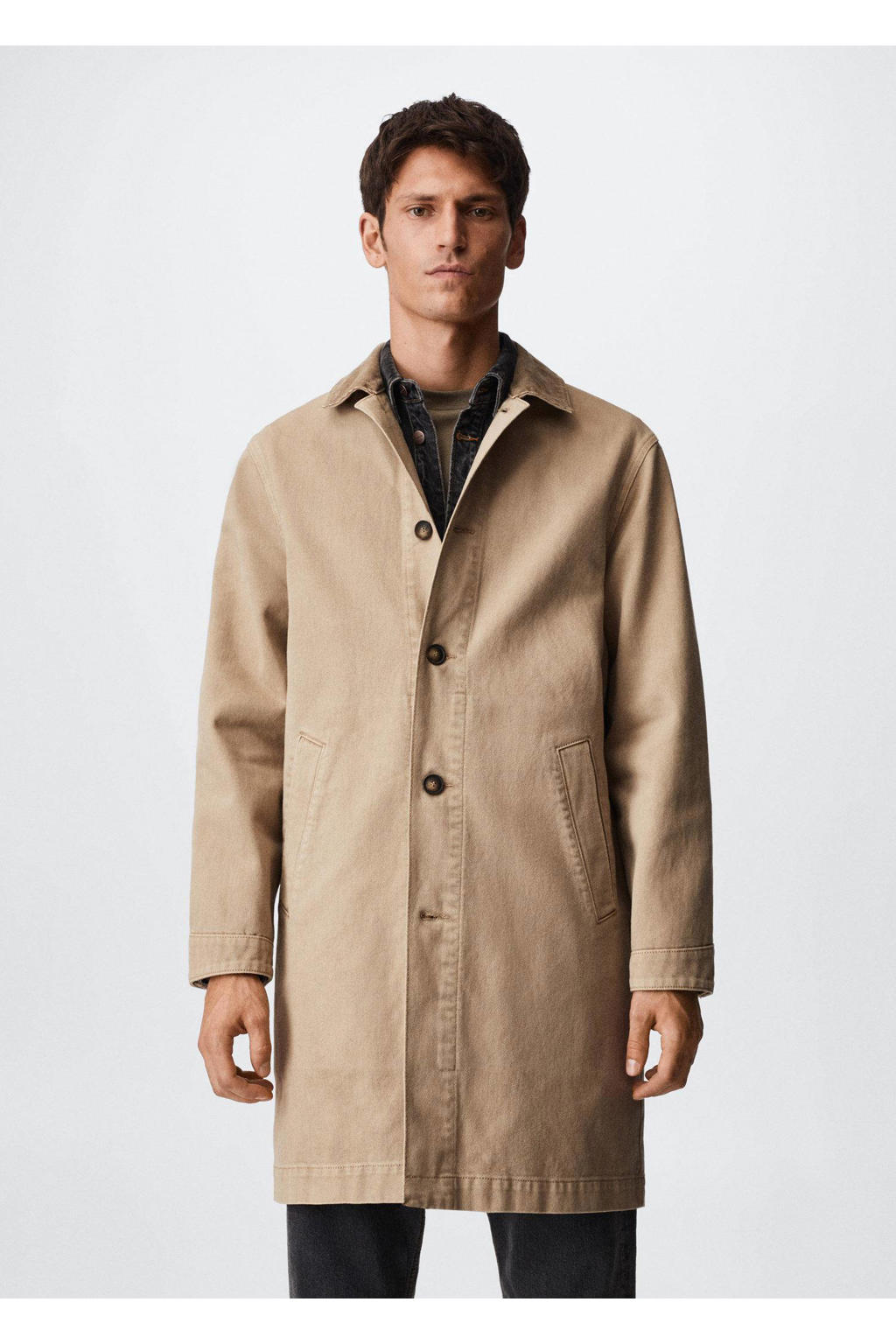 Mango Man jas beige kopen? | Morgen in huis | wehkamp