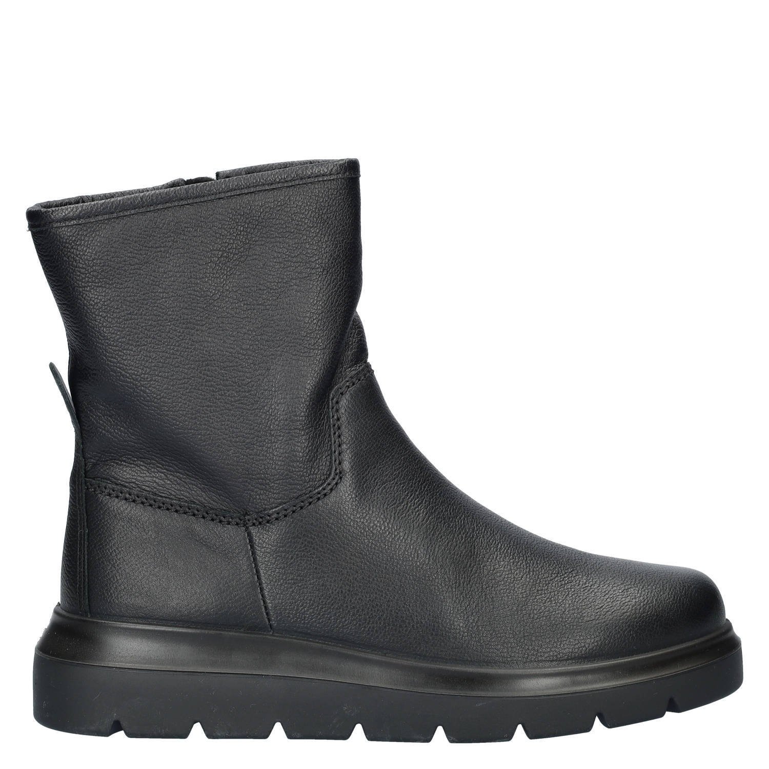 Ecco Nouvelle Limestone leren enkelboots zwart | wehkamp