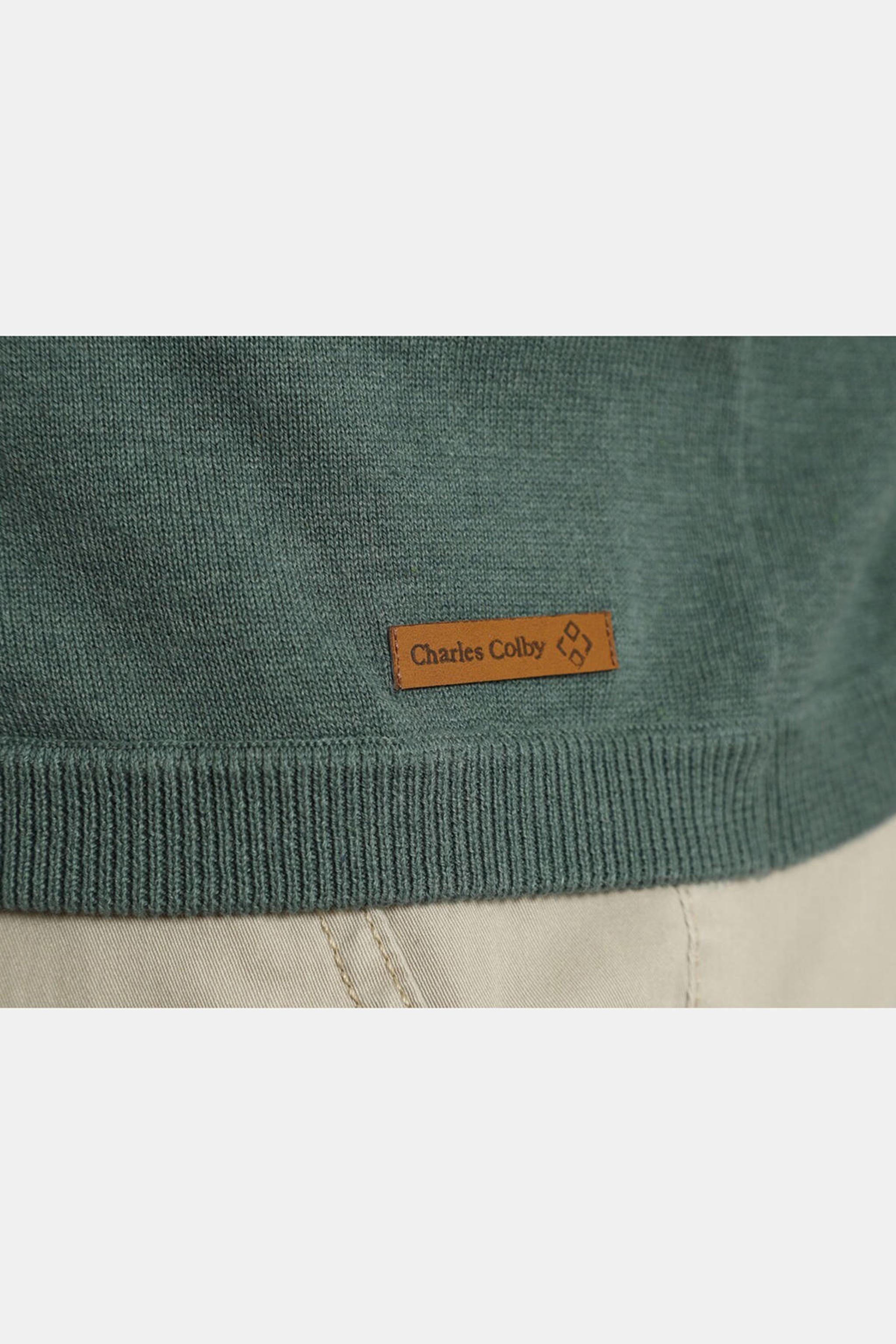 Charles Colby gilet DUKE FREDO Plus Size groen | wehkamp