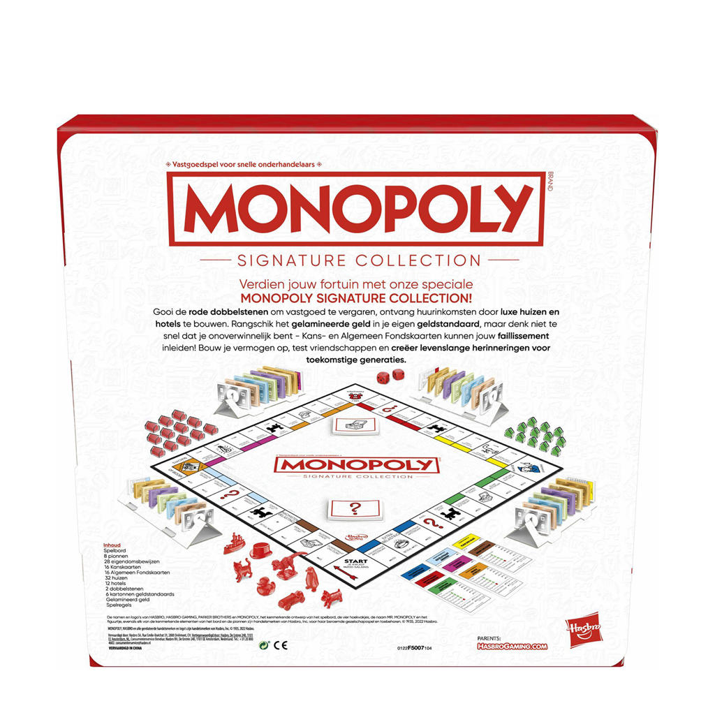 Hasbro Gaming Monopoly Signature Collection | wehkamp