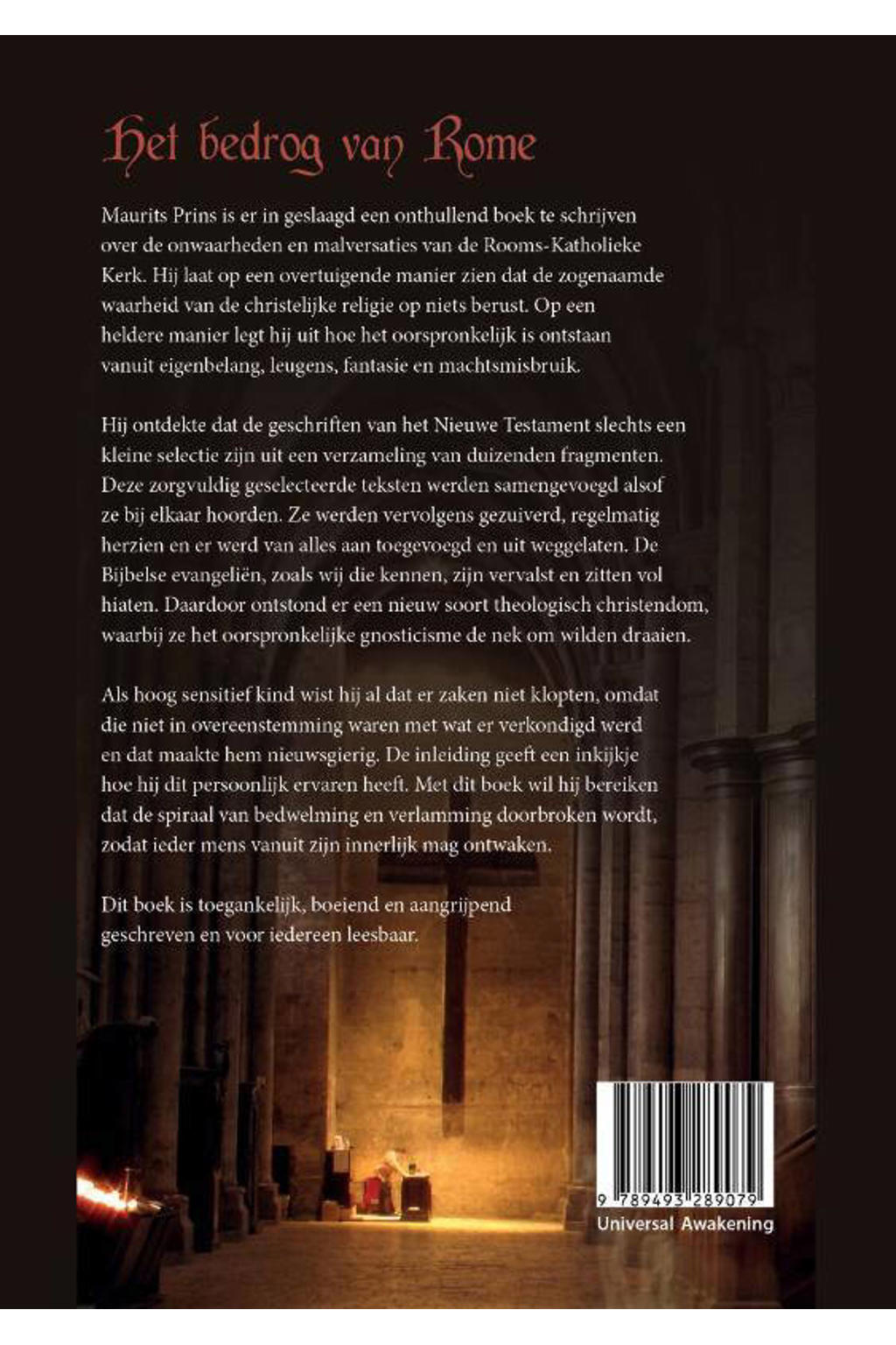 Maurits Prins Het bedrog van Rome | wehkamp