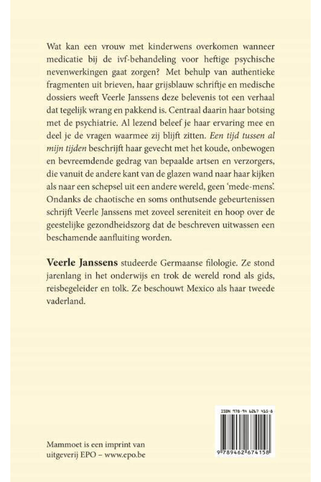 Veerle Janssens Tijd tussen al mijn tijden | wehkamp