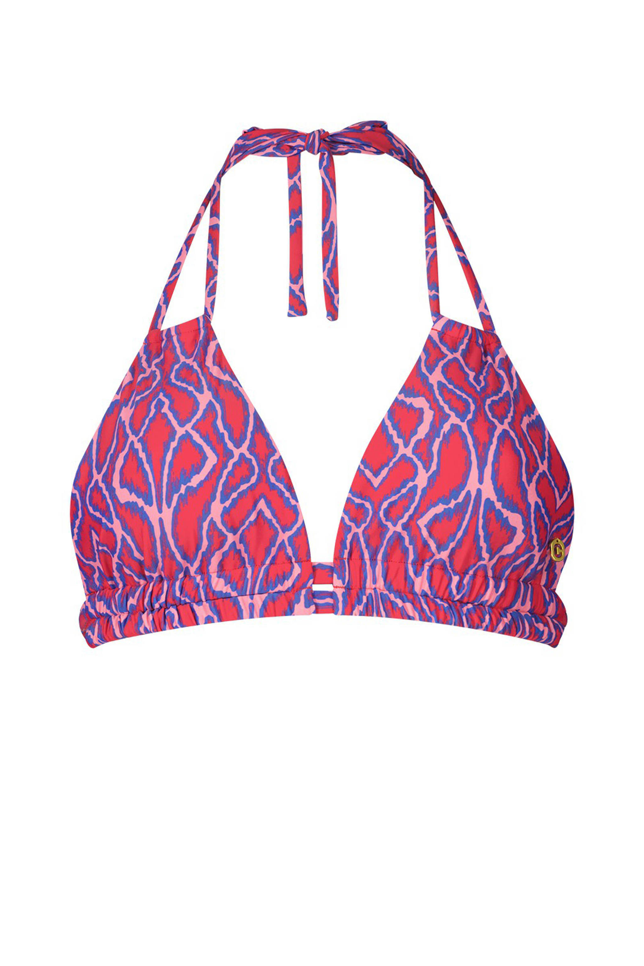 Ten Cate Beach Tc Wow Voorgevormde Triangel Bikinitop Rozeblauwpaars