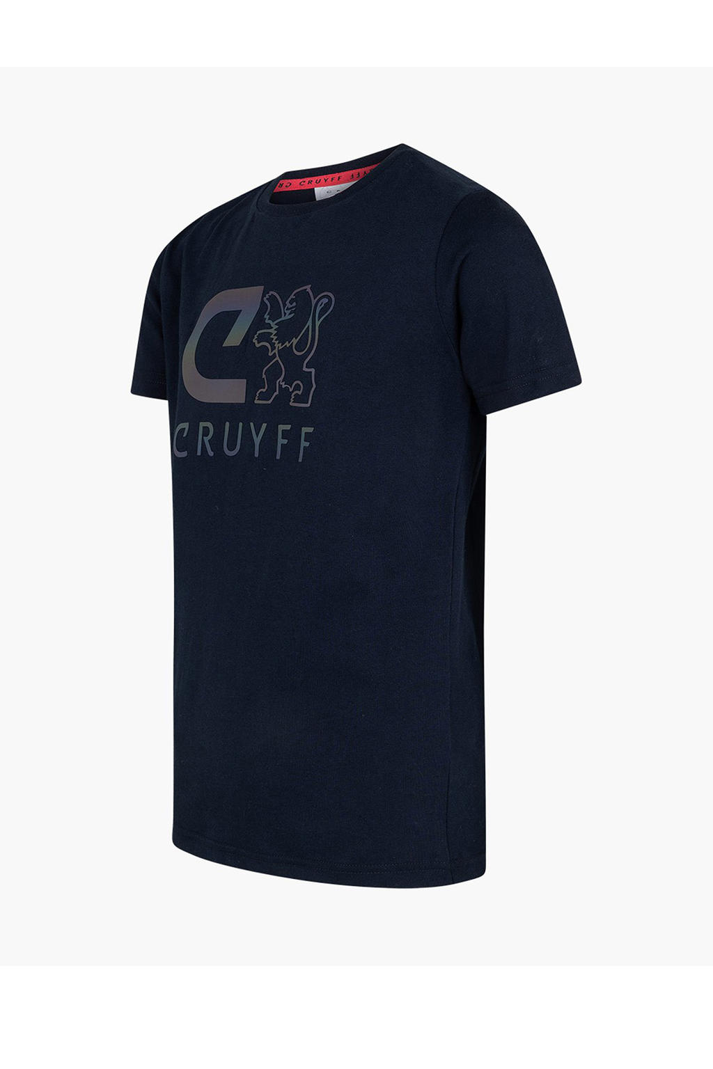 Cruyff T-shirt C-Lion donkerblauw | wehkamp