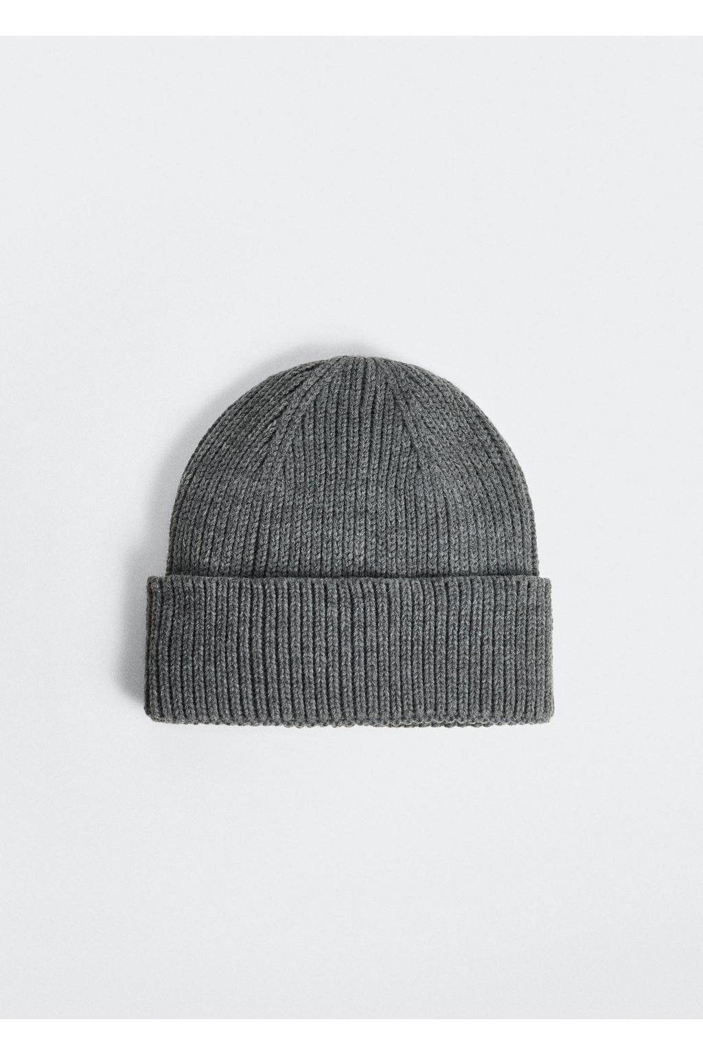 Mango Man gebreide muts grijs | wehkamp