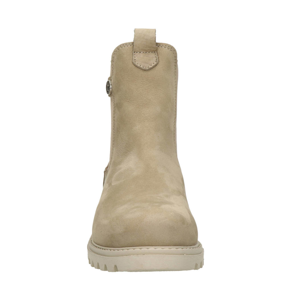 Panama Jack Francesca Igloo nubuck chelsea boots beige | wehkamp
