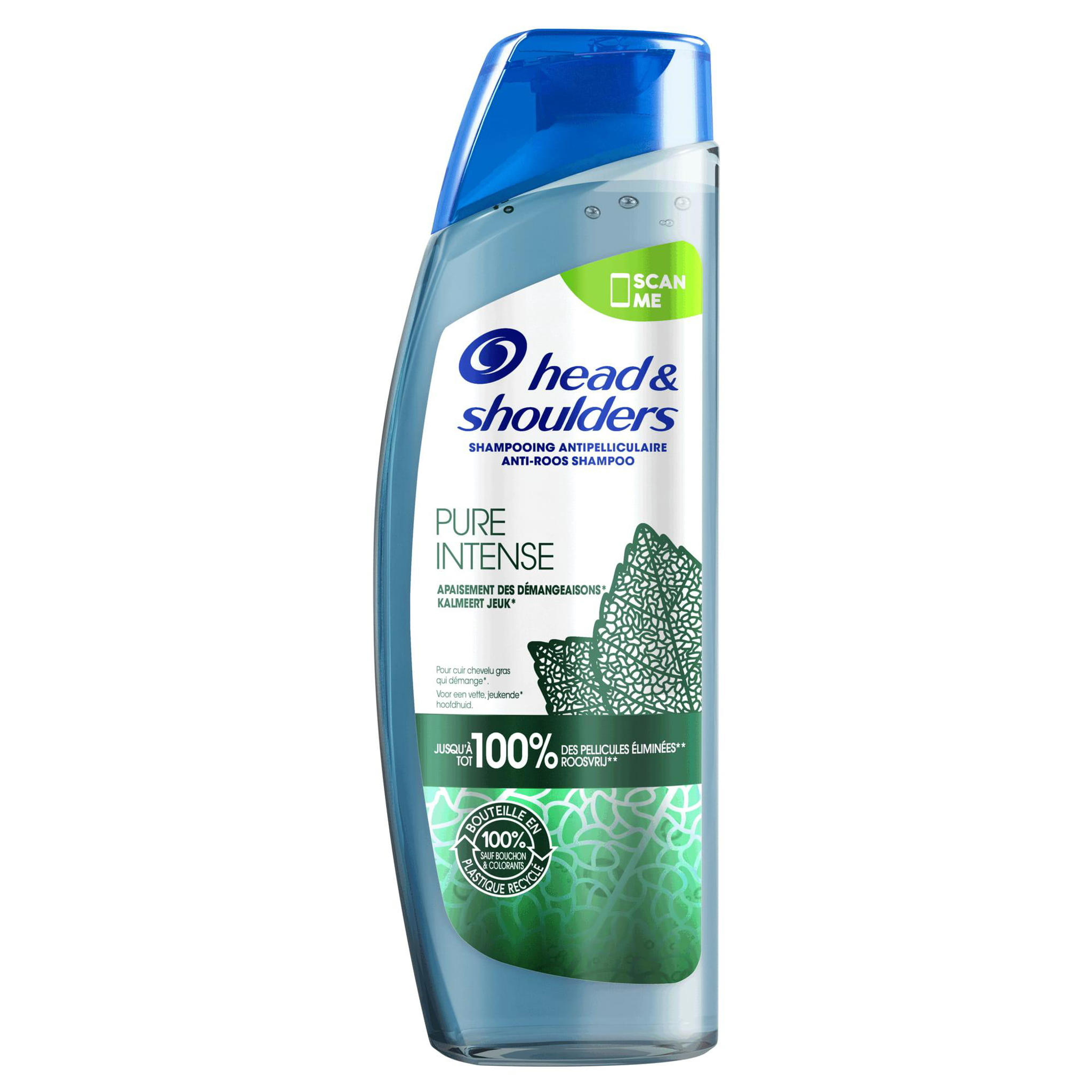 Head and Shoulders Pure Intense kalmeert jeuk anti-roos shampoo met ...