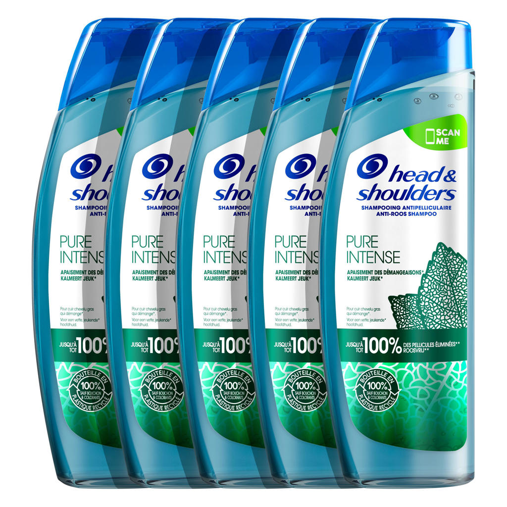 Head and Shoulders Pure Intense kalmeert jeuk anti-roos shampoo met ...