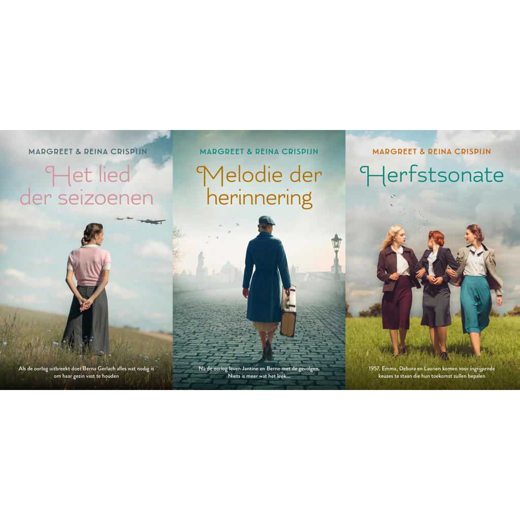 Margreet Crispijn en Reina Crispijn Pakket Crispijn 3 delen | wehkamp