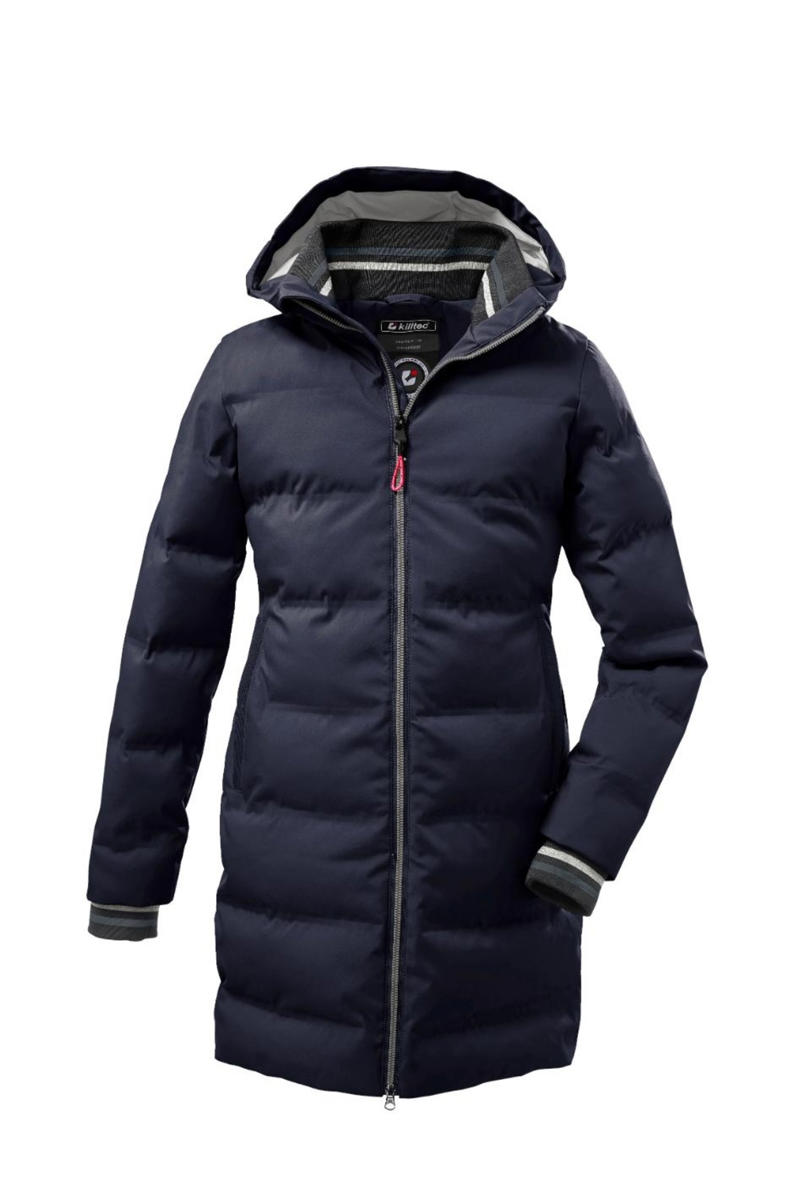 Killtec outdoor parka Kow 196 donkerblauw | wehkamp