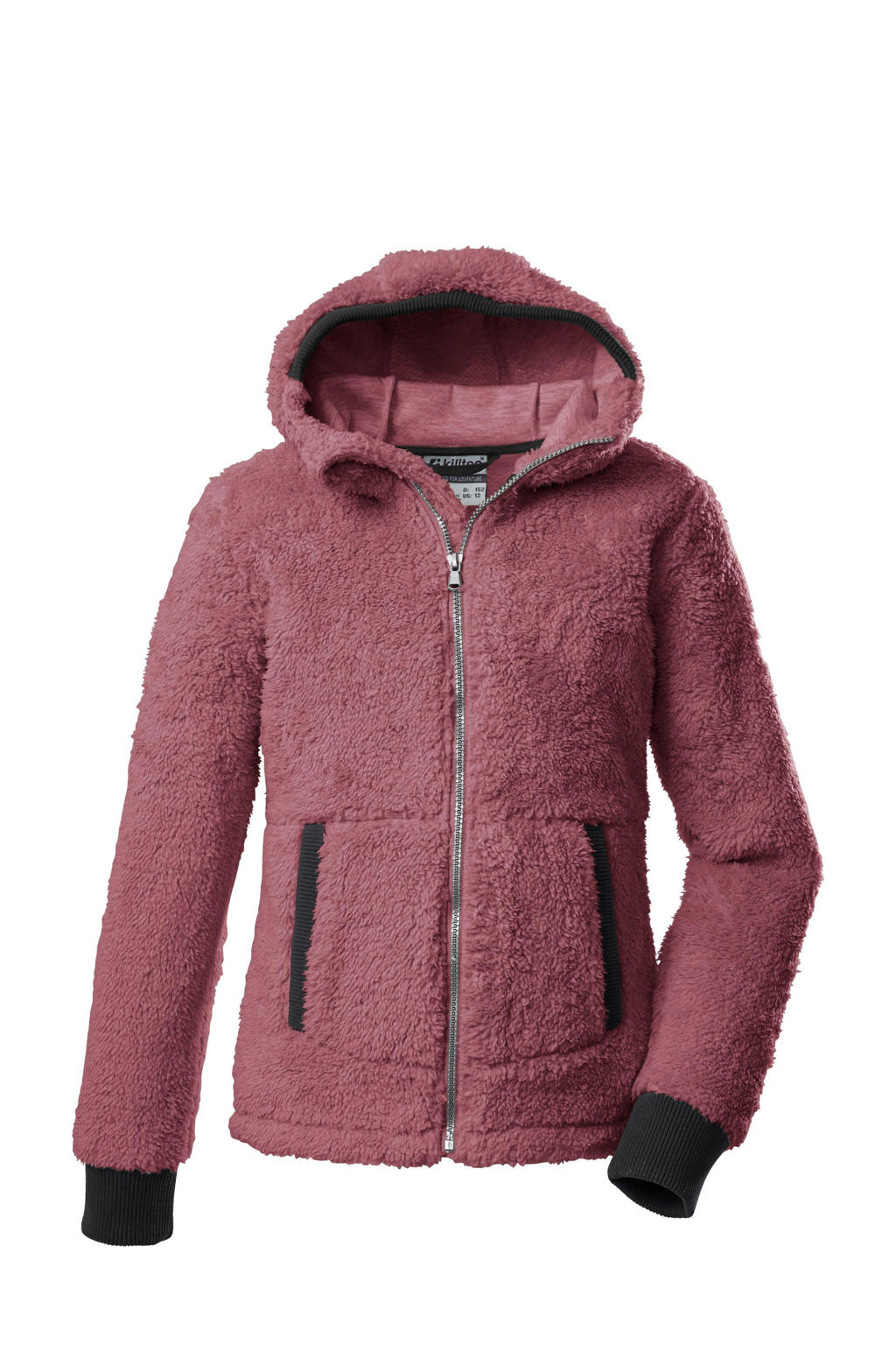 Killtec teddy vest Kow 184 oudroze | wehkamp