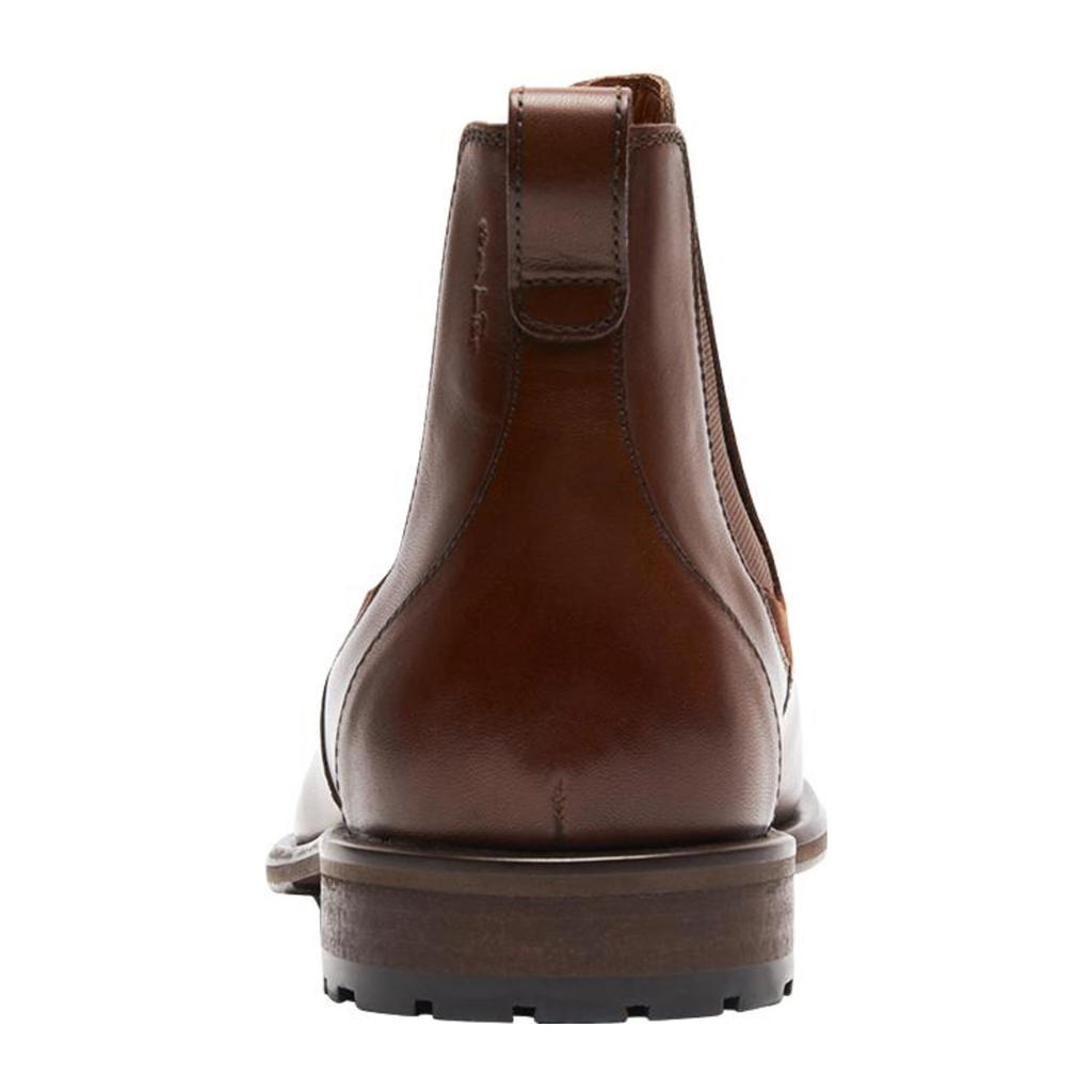 Van Lier Henry leren chelsea boots cognac | wehkamp