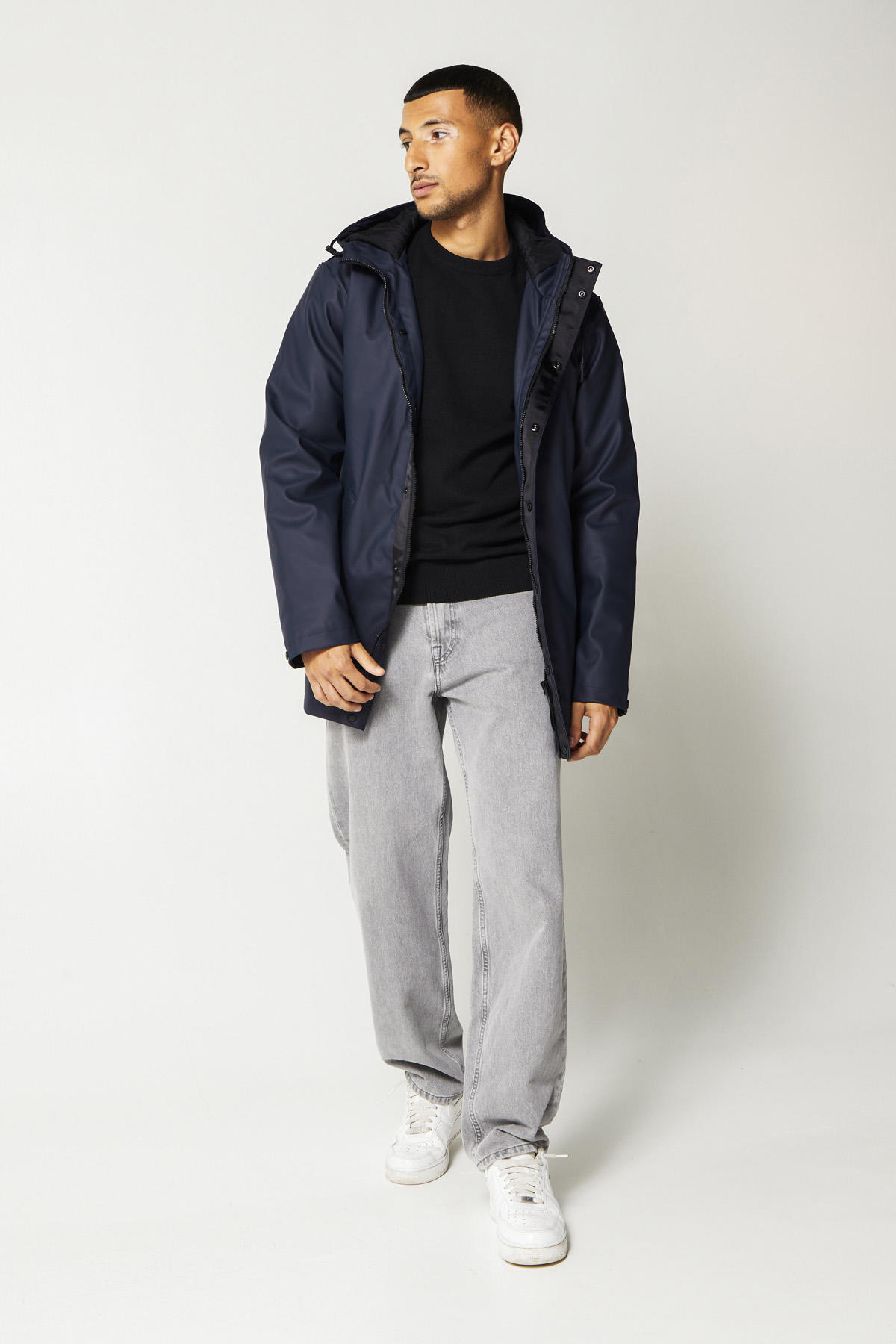 America Today straight fit regenjas Jace dark blue | wehkamp