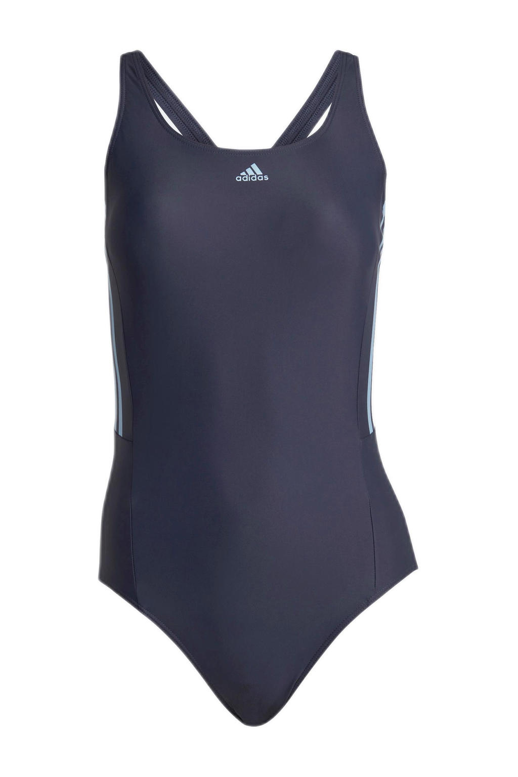 adidas Performance sportbadpak donkerblauw/lichtblauw | wehkamp