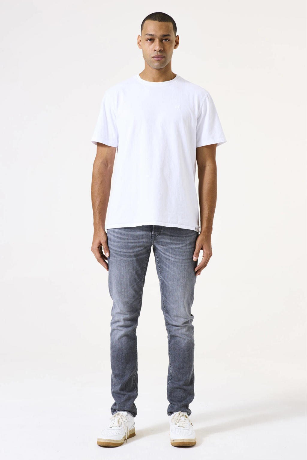 Garcia slim fit jeans Savio medium used grey | wehkamp