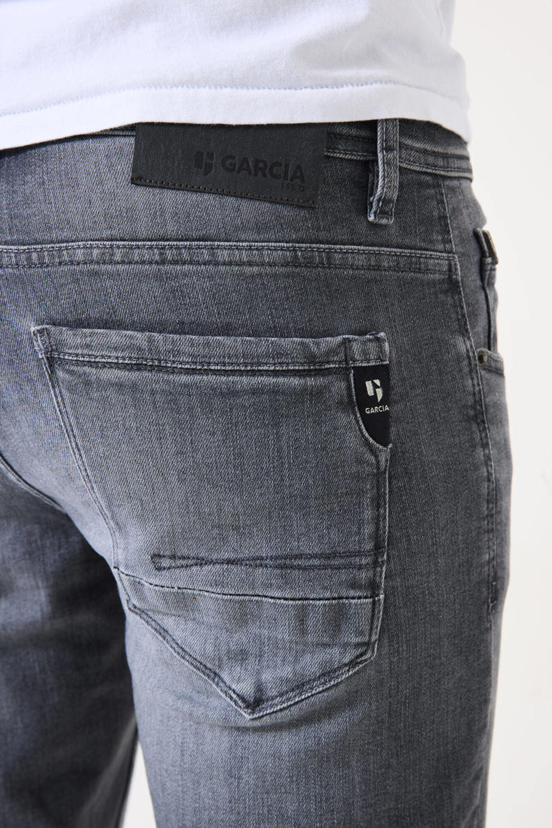 Garcia slim fit jeans Savio medium used grey | wehkamp