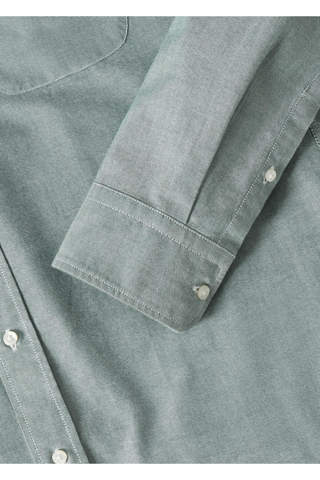 Mango Man regular fit overhemd groen | wehkamp