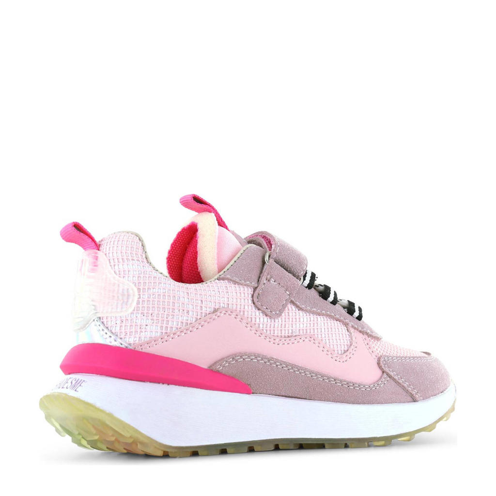 Barst leren sneakers roze kopen? | Morgen in huis | wehkamp