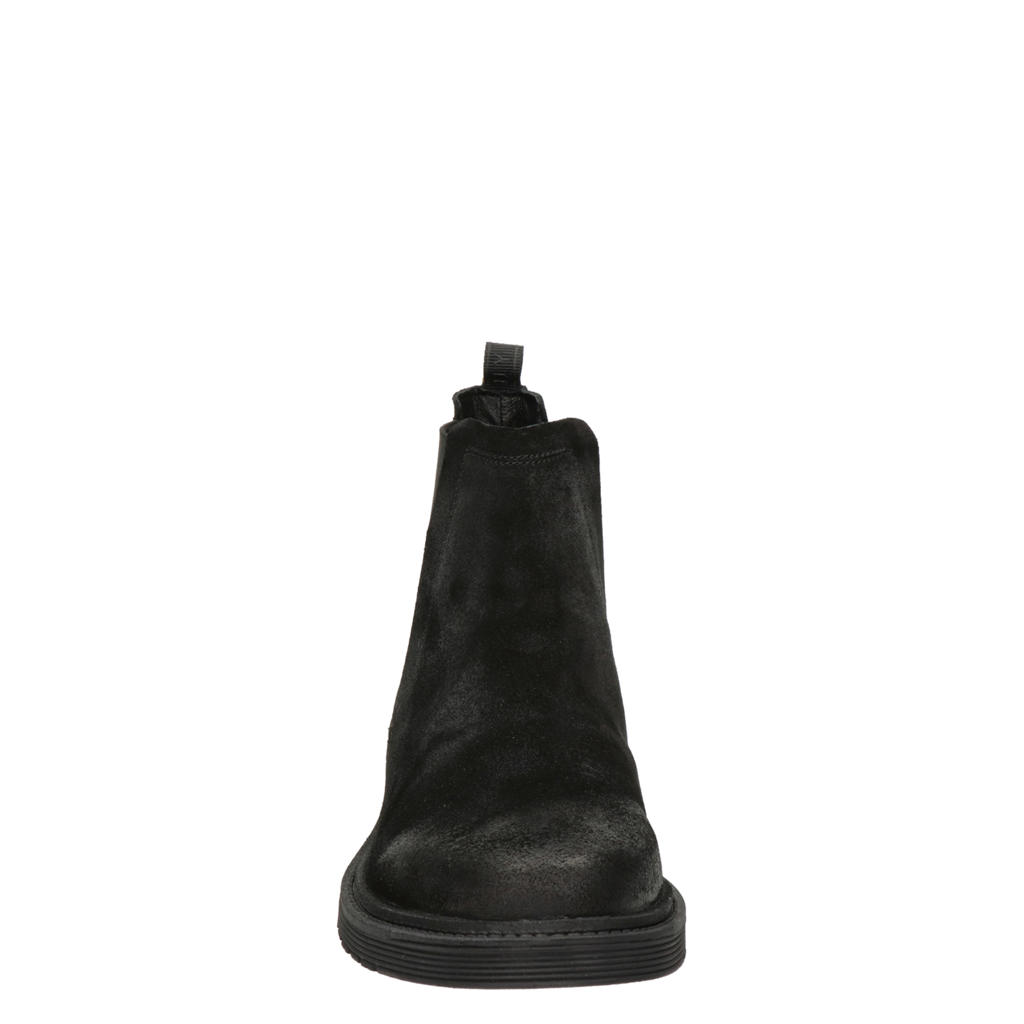 Cruyff nubuck chelsea boots zwart | wehkamp