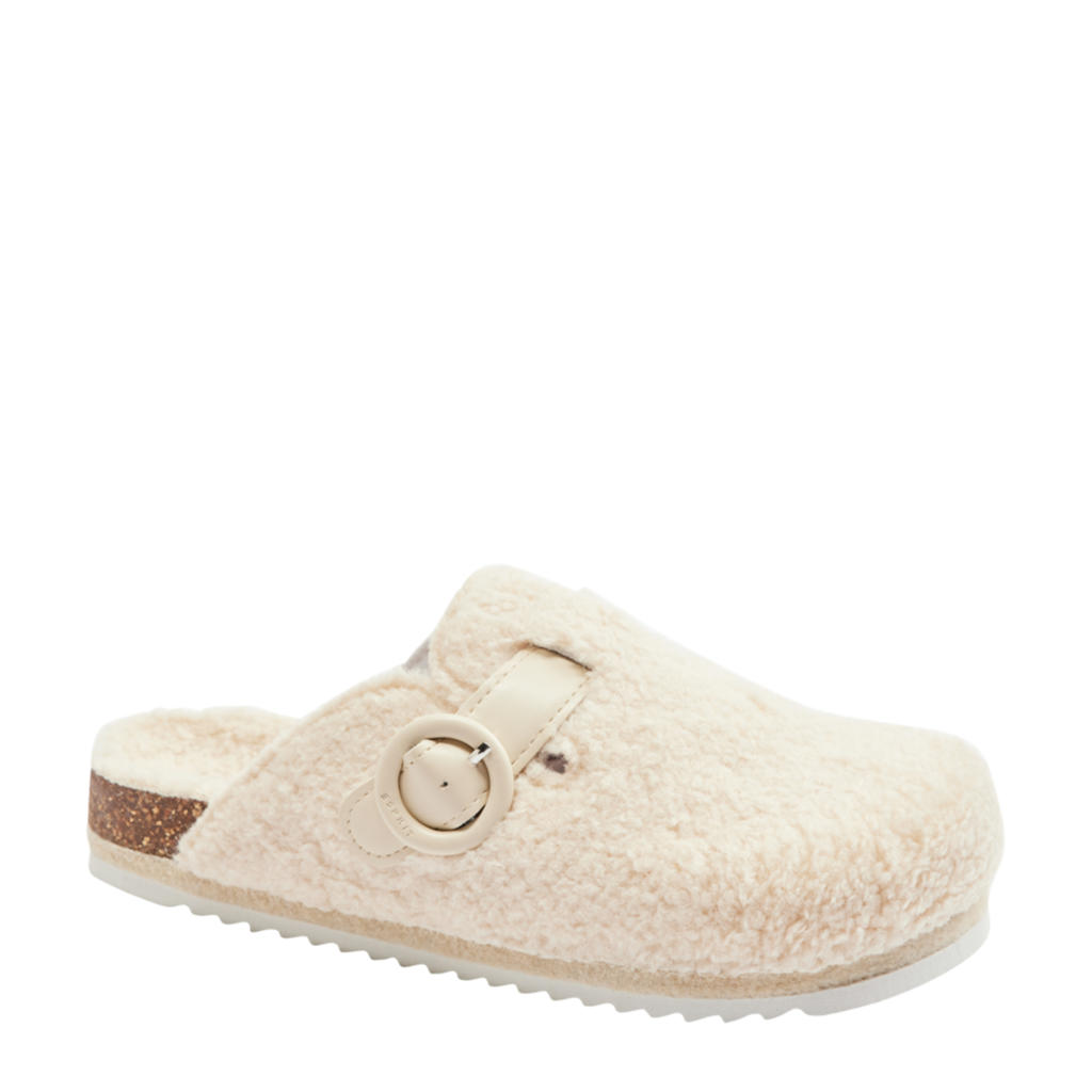 ESPRIT teddy clogs ecru kopen? | Morgen in huis | wehkamp