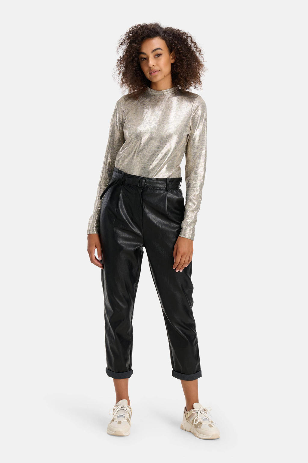 Shoeby top Scarlet Sil zilver | wehkamp