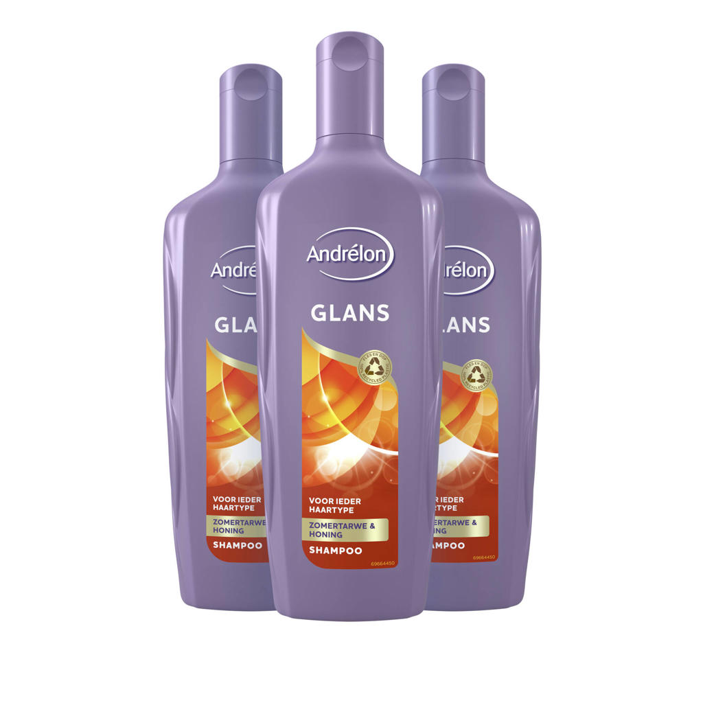 Andrélon Glans shampoo - 3 x 300 ml | wehkamp